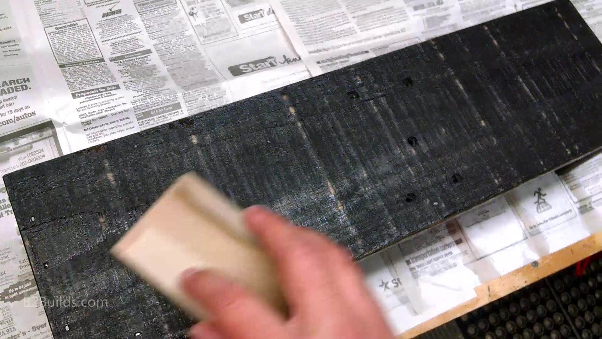 Floating Shelf Charging Station From Pallet Wood : 9 Steps (with ...