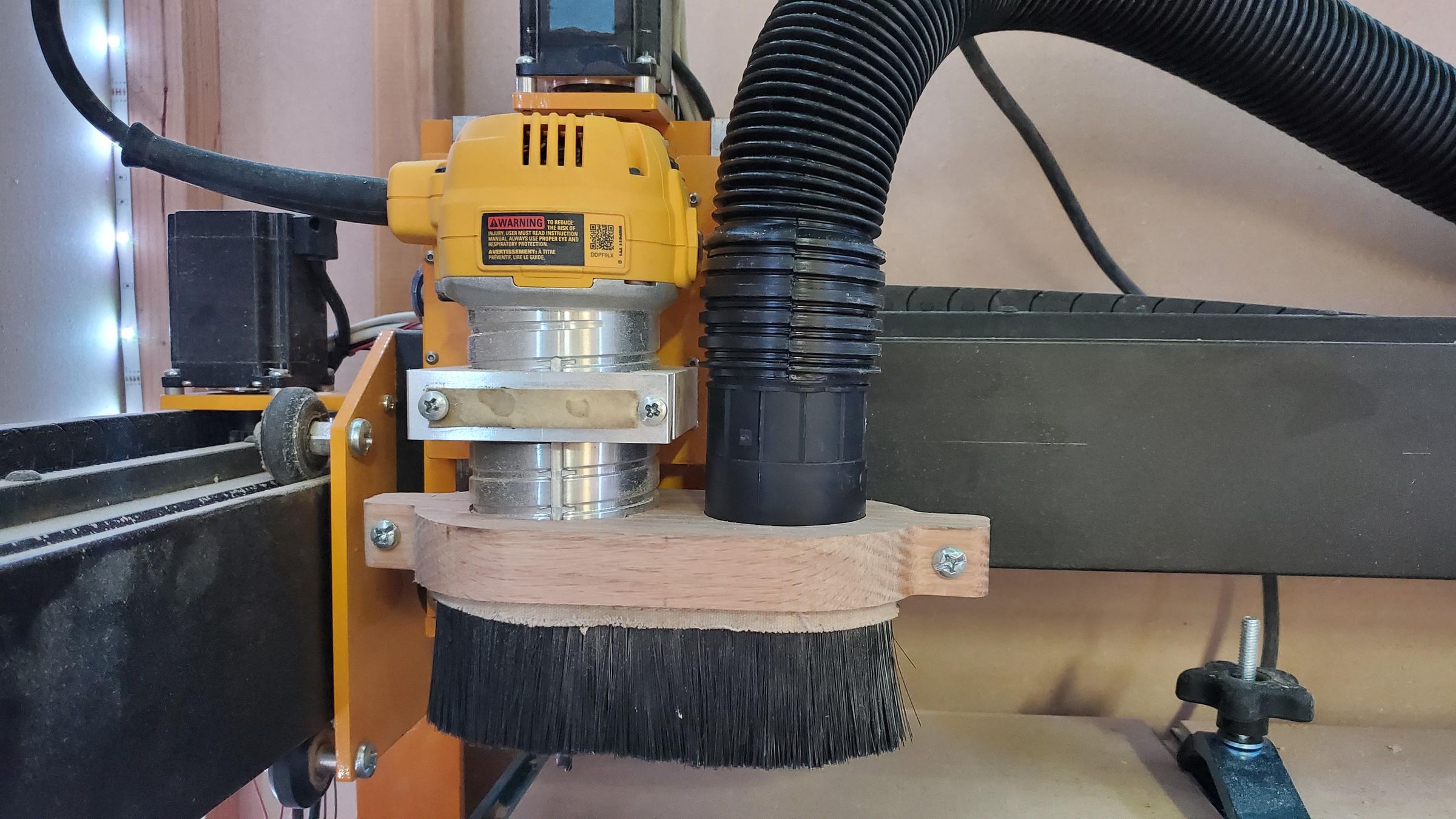 Dust Boot for CNC Router : 3 Steps (with Pictures) - Instructables