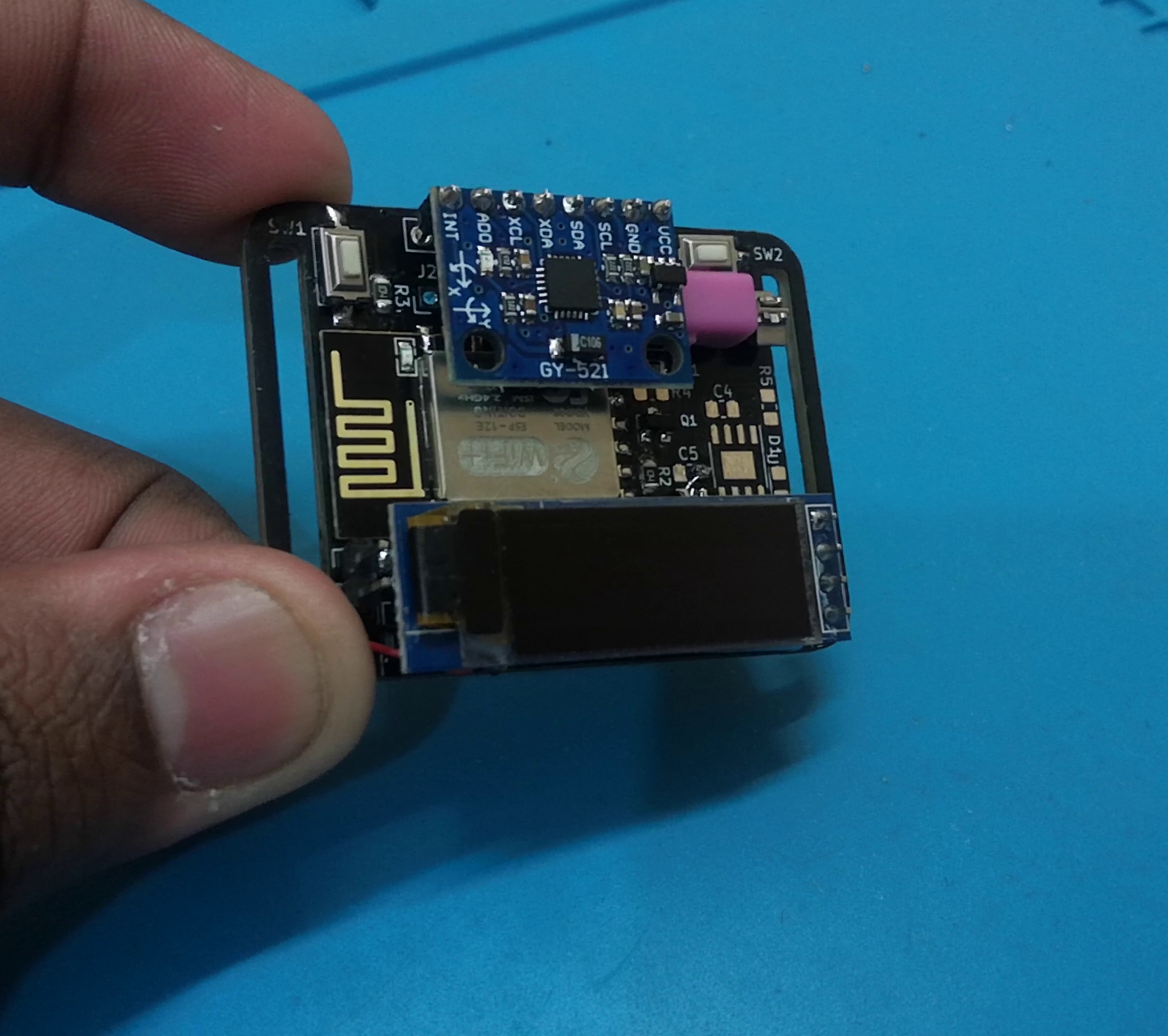 Machine Learning Based Gesture Detection Watch (ESP8266) : 12 Steps ...