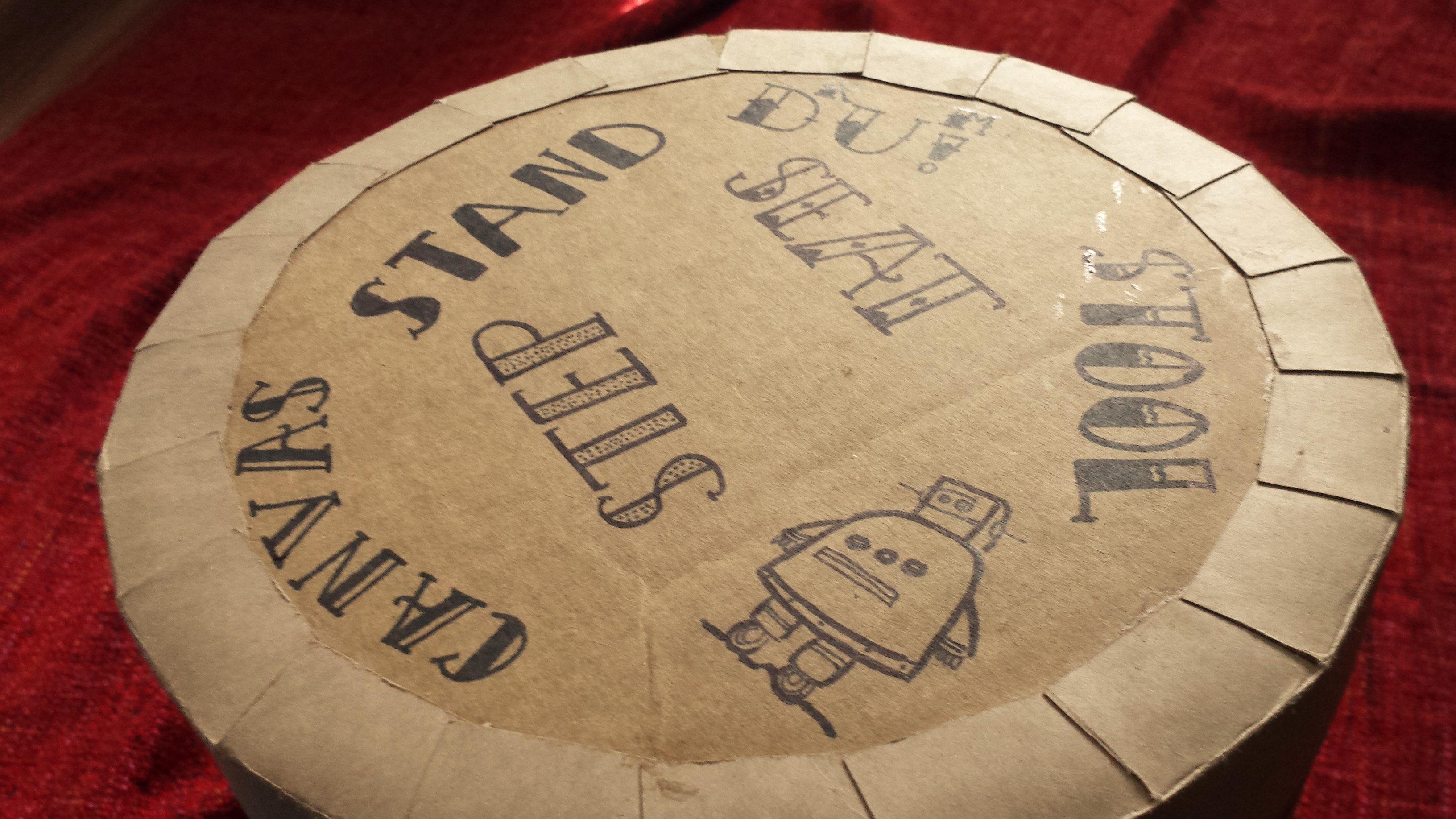 Multi-Purpose Cardboard Platform : 3 Steps - Instructables