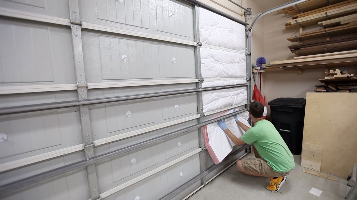 Garage Door Insulation // How to Install : 17 Steps (with Pictures ...