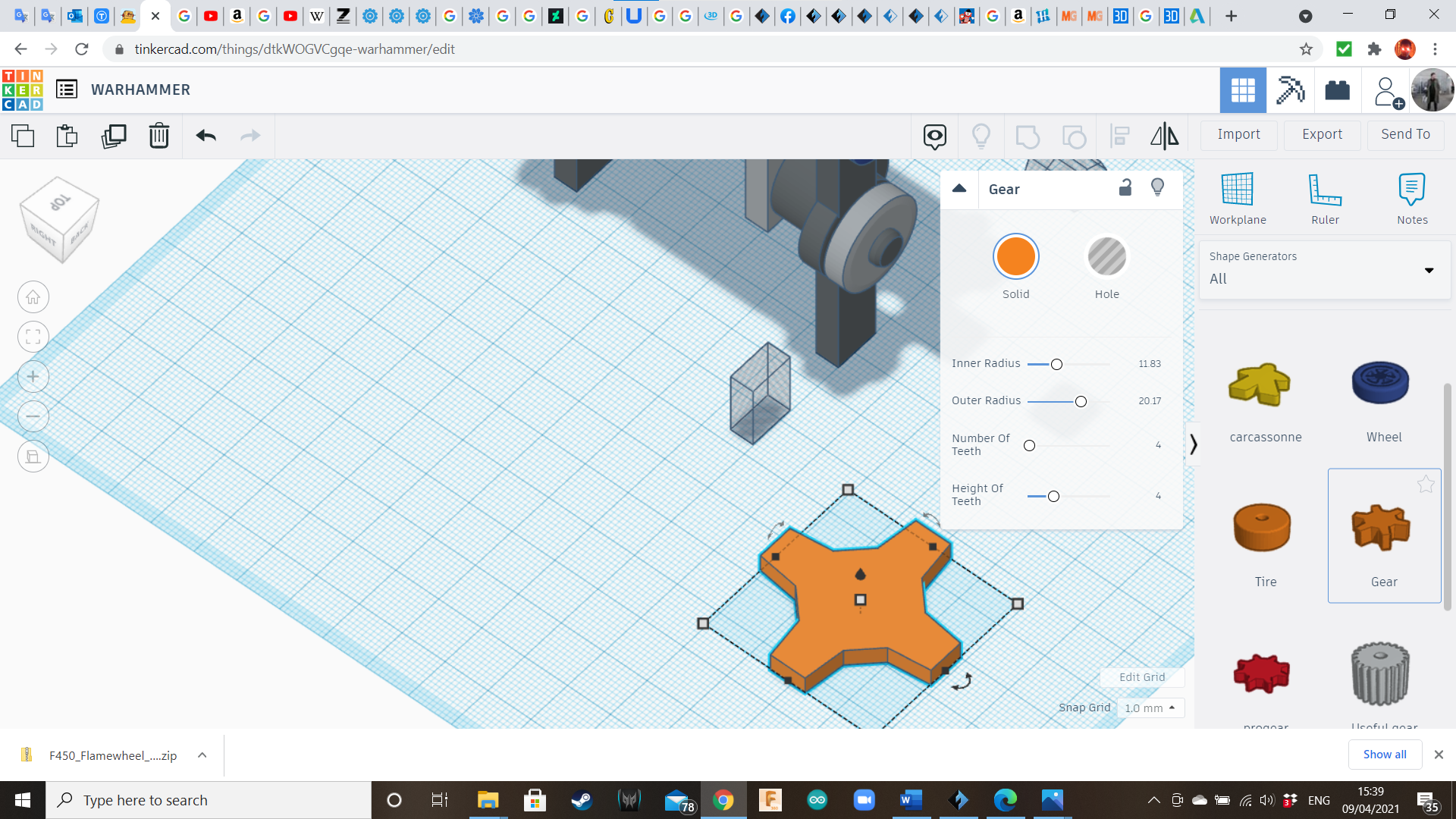 Tinkercad Robotics for (High) School: Walking Warhammer 40K's ...