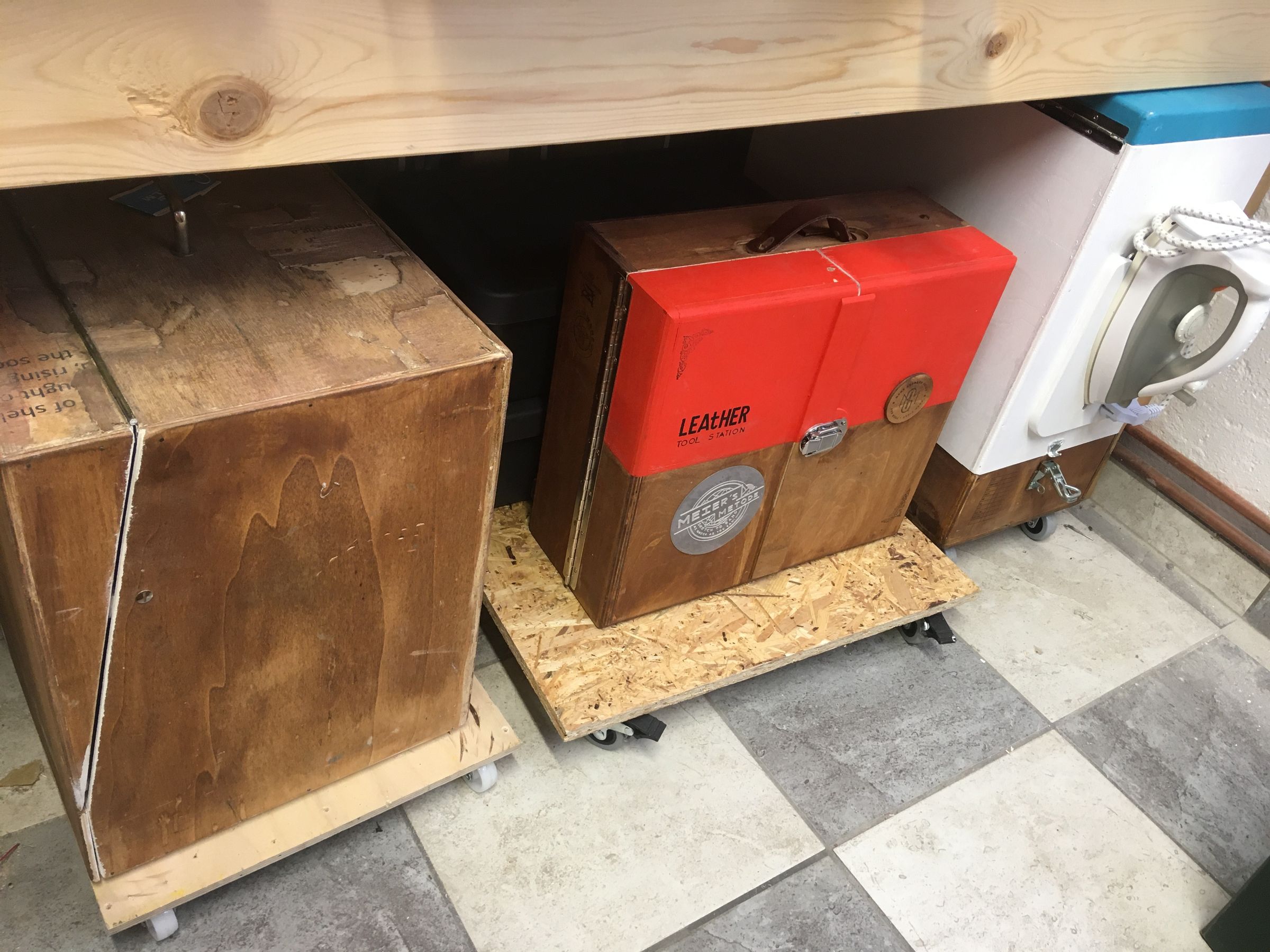 Portable Leather Workshop : 9 Steps (with Pictures) - Instructables