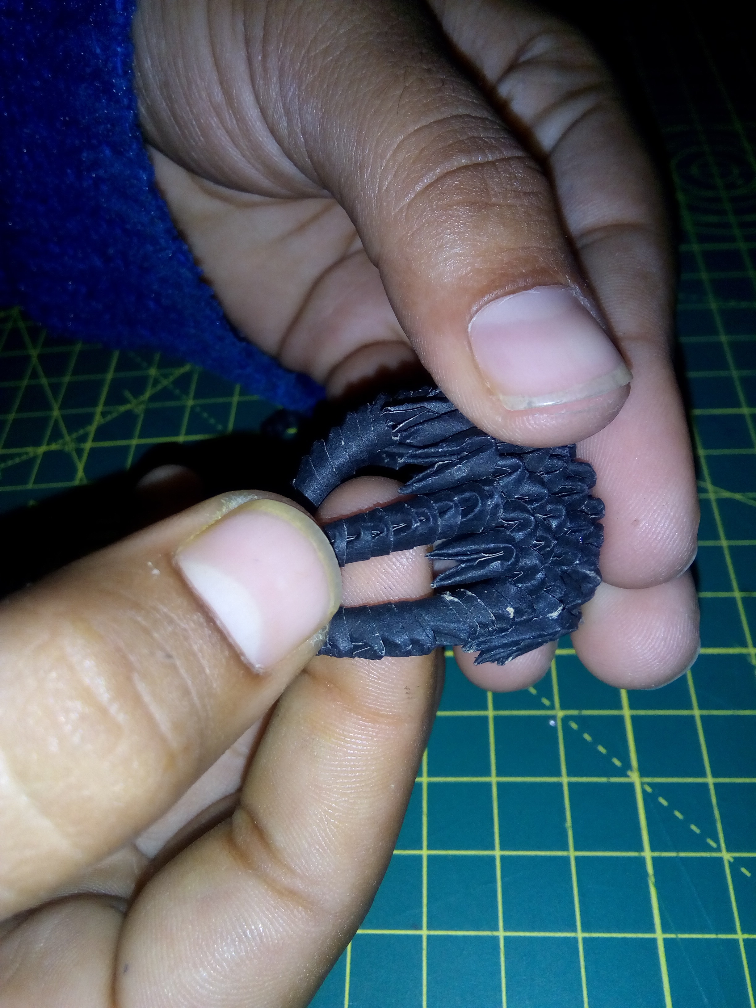 Origami Key Chain : 9 Steps (with Pictures) - Instructables