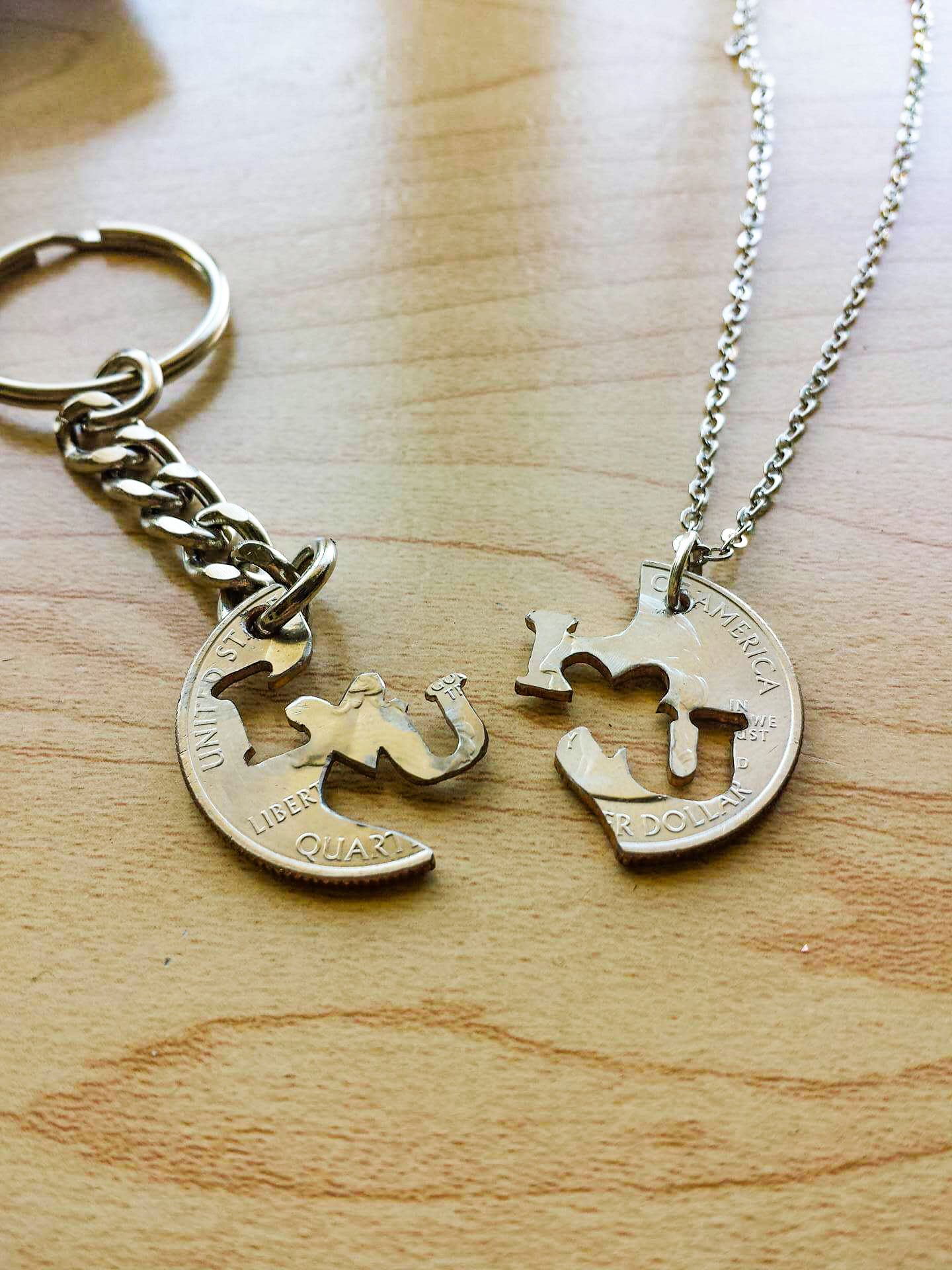 Custom Cut Coin Necklaces : 6 Steps (with Pictures) - Instructables