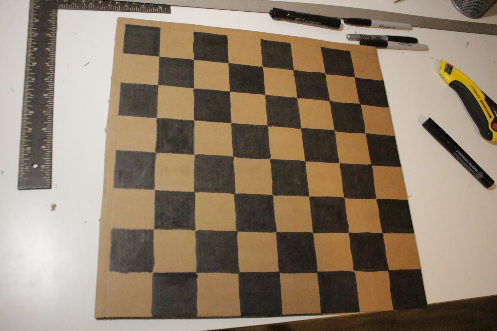 Awesome Cardboard Checkers : 5 Steps - Instructables