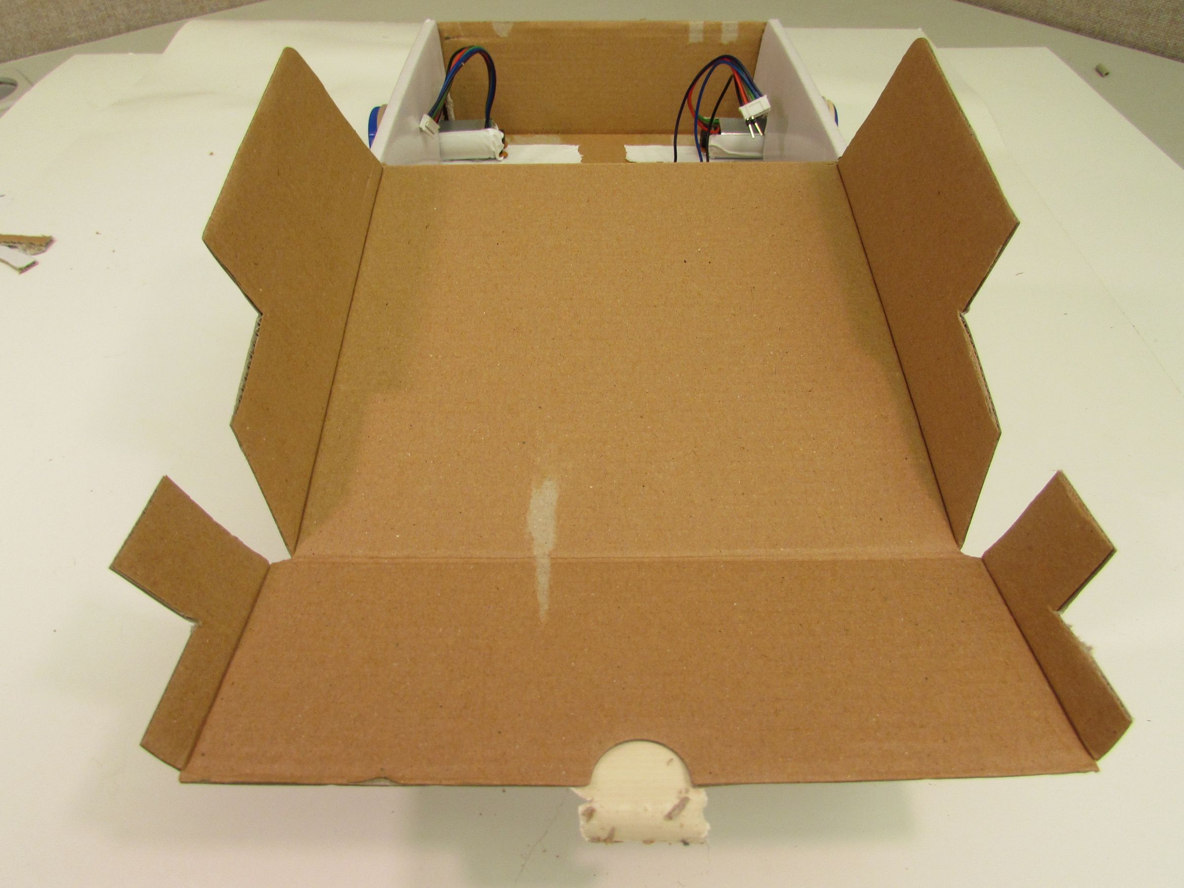 Cardboard Chassis for Cheap Robots 1: Boxbot : 10 Steps (with Pictures ...