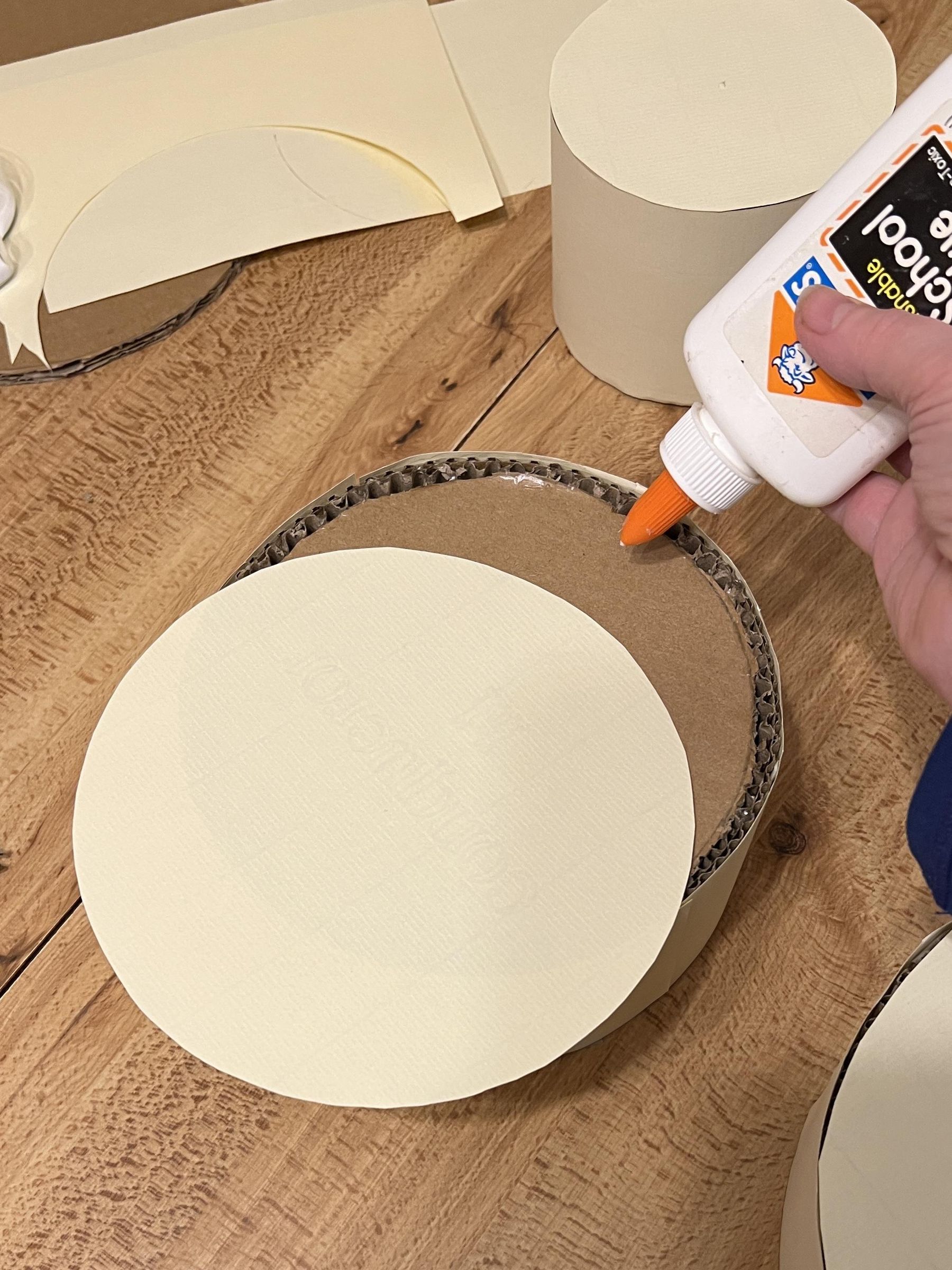 Cardboard/Paper Layer Cake : 22 Steps (with Pictures) - Instructables