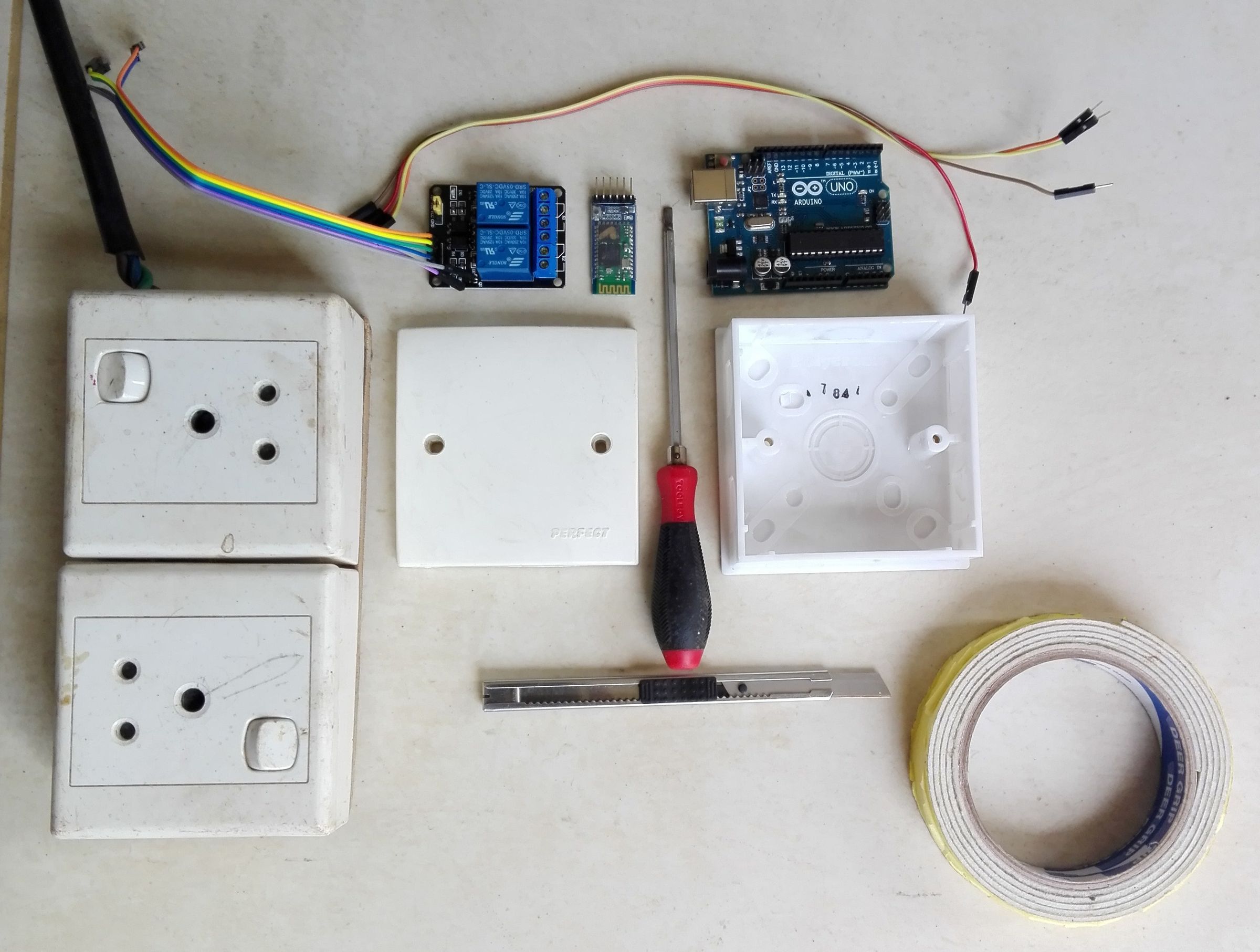 BLUETOOTH CONTROLLED EXTENSION CORD : 8 Steps (with Pictures ...