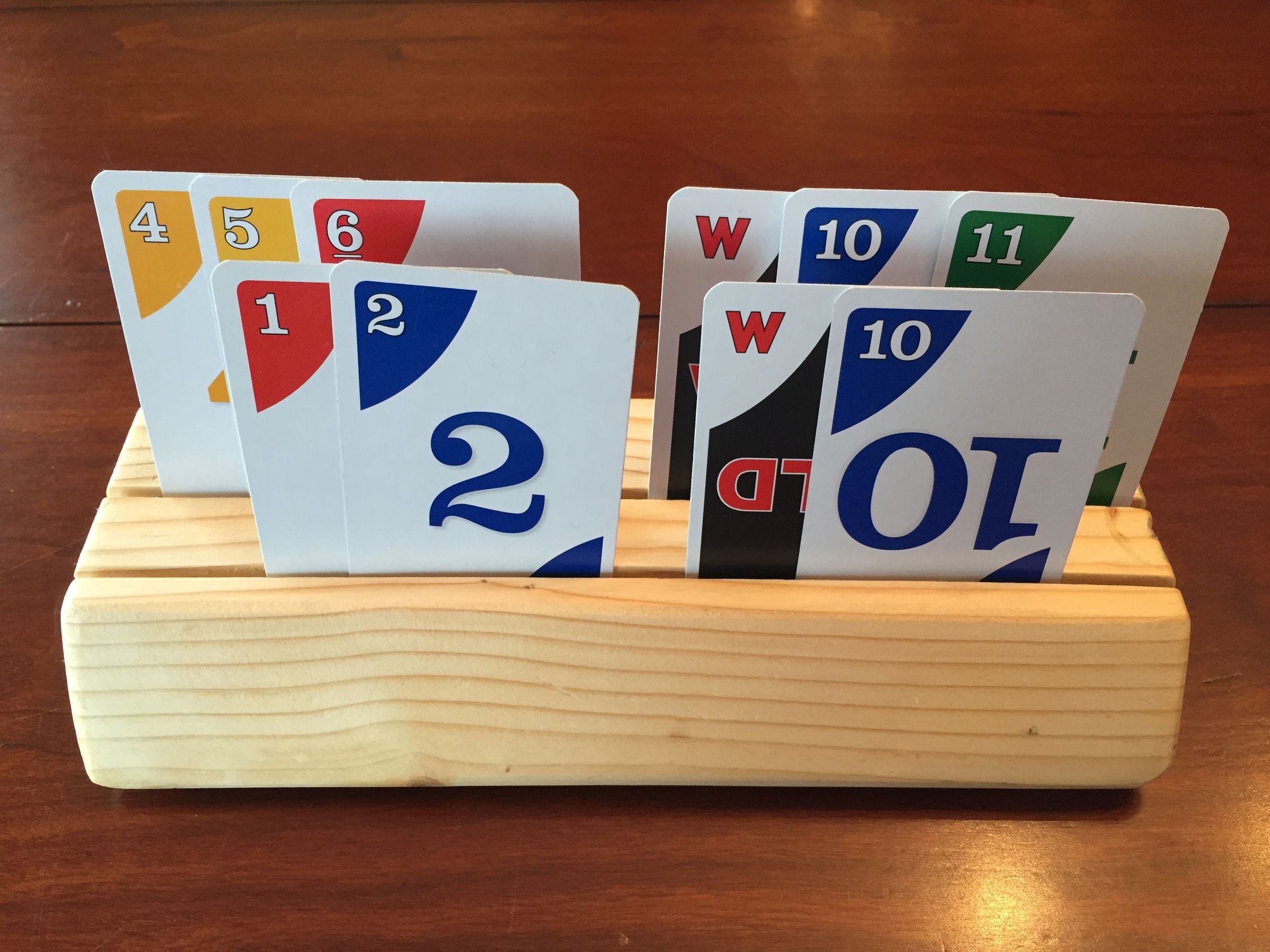 Wooden Playing Card Holder for Kids : 5 Steps (with Pictures ...