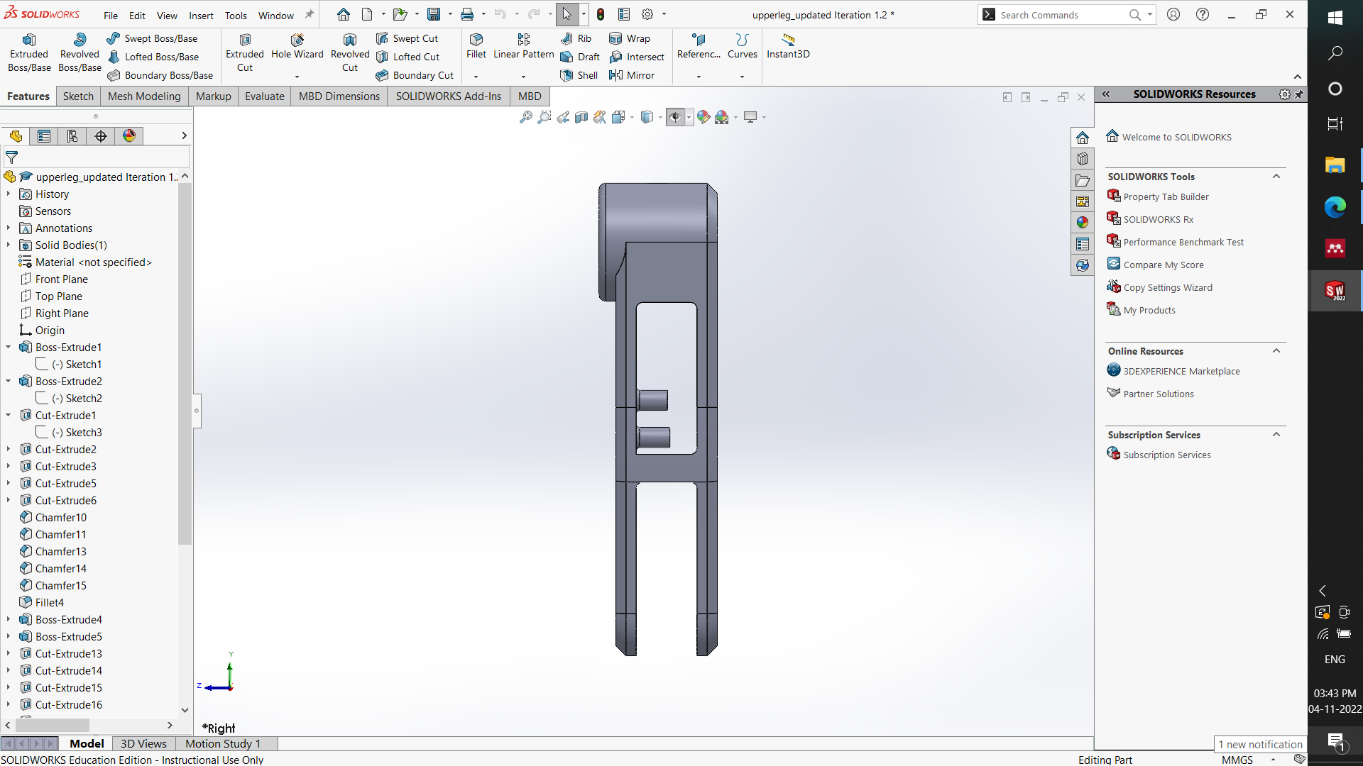 DogBot V2.0: Design Your Own Quadruped Robot (Part 1) : 7 Steps (with ...