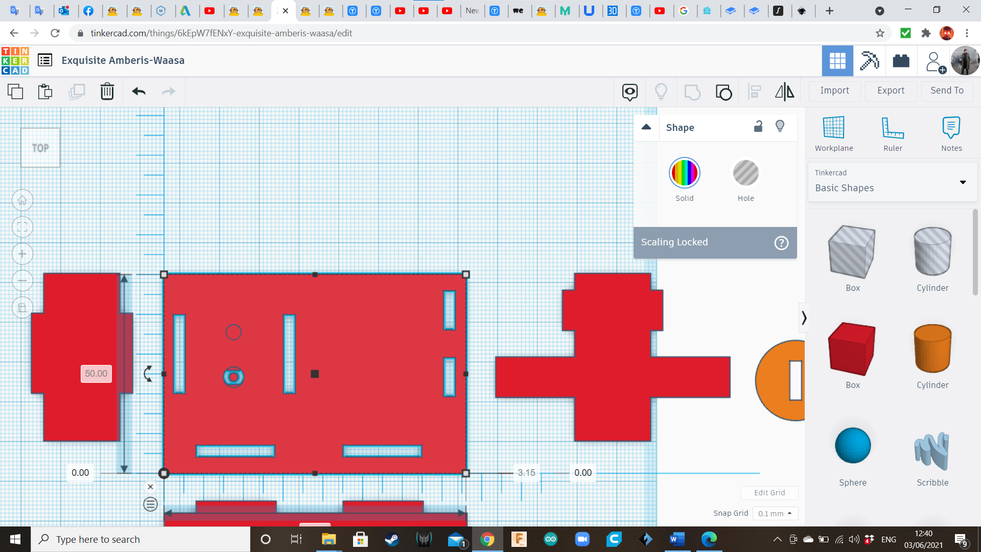 Tinkercad Robotics for School: Laser-cut Walking Machine! : 27 Steps ...