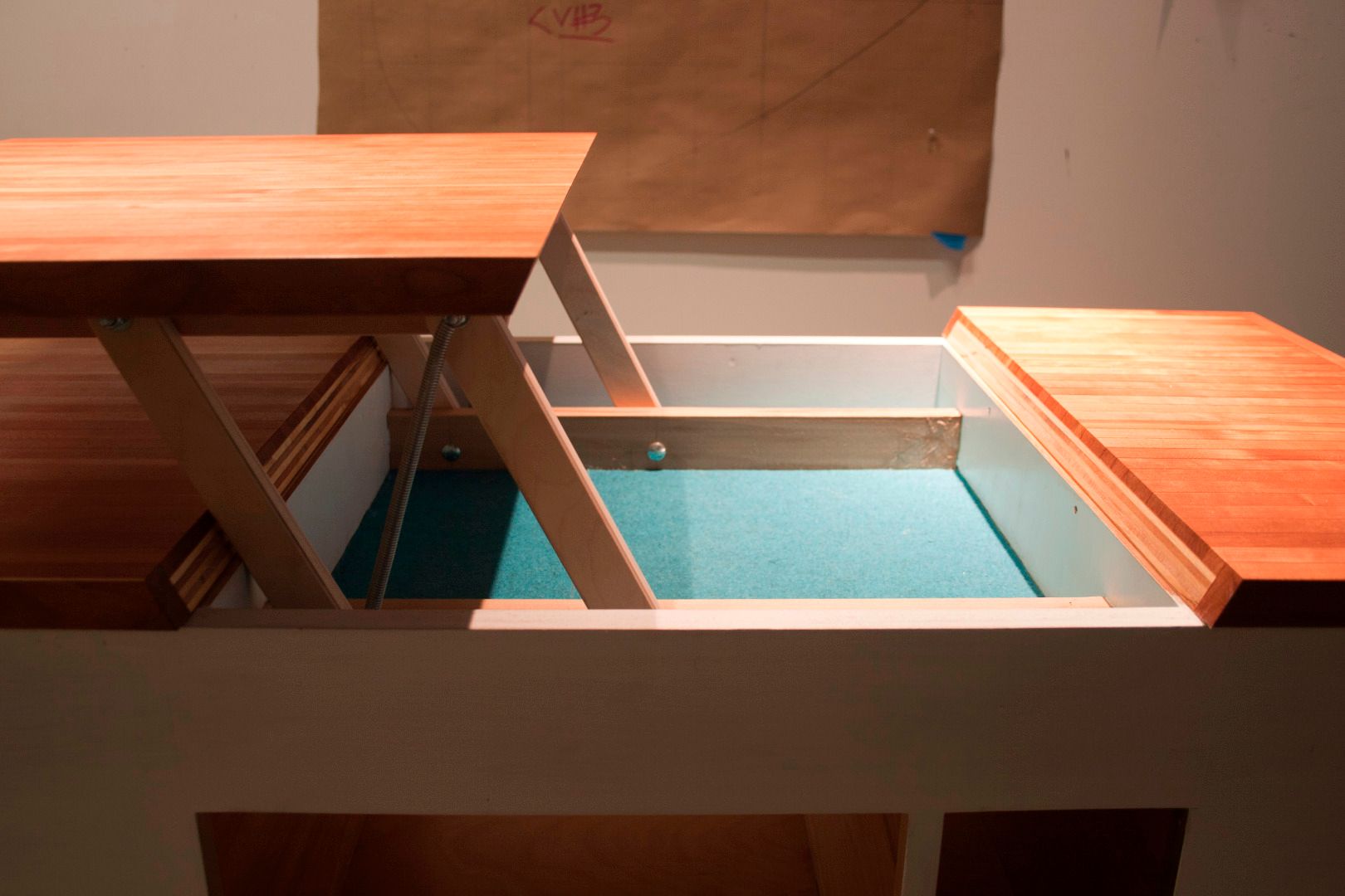 Coffee Table W/ Raising Top/compartment : 8 Steps (with Pictures ...