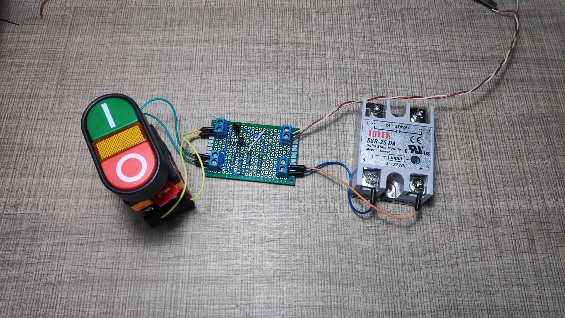 SSR Latching Circuit With Push Buttons : 6 Steps (with Pictures) - Instructables