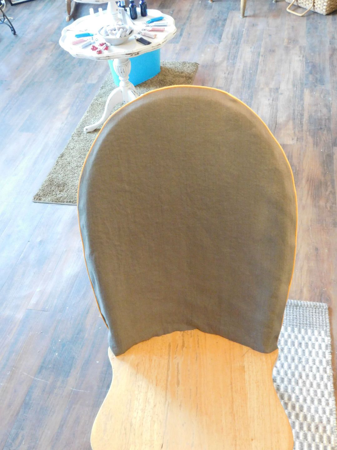 Dining Chair Slipcover - Easy : 9 Steps (with Pictures) - Instructables