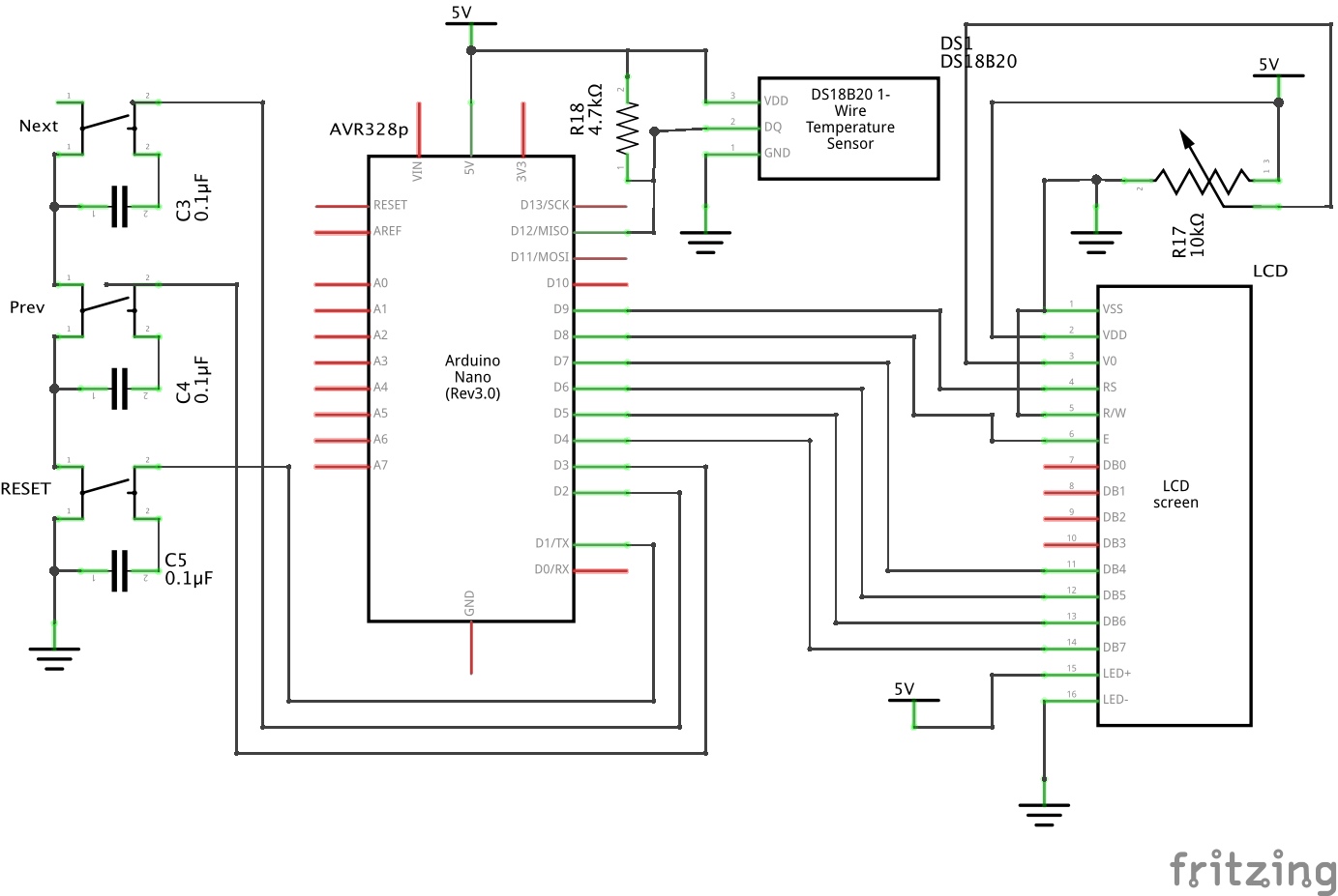 Thermostat Based on Arduino : 6 Steps - Instructables