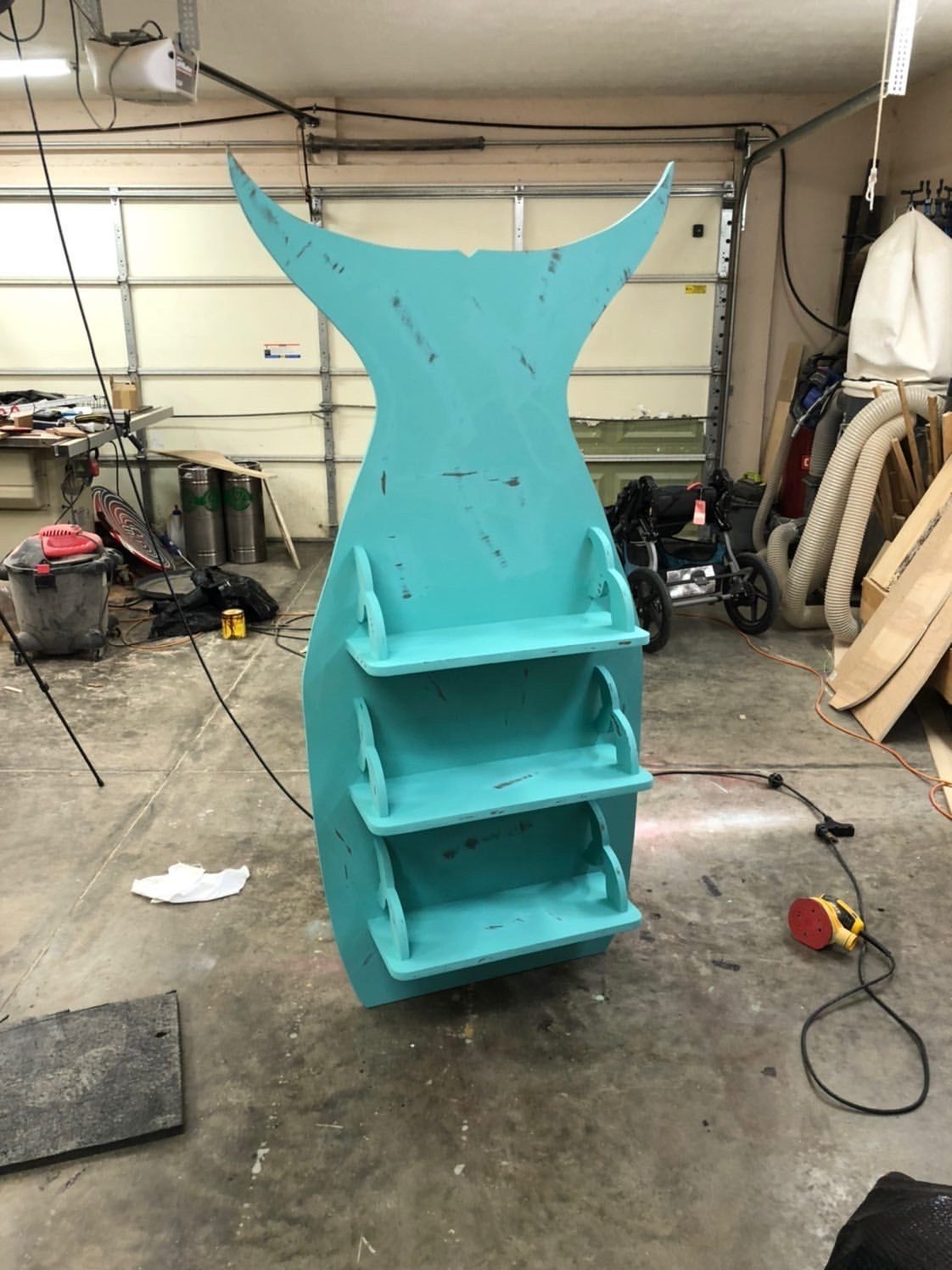 Mermaid Bookshelf With LED Night Light : 10 Steps (with Pictures ...