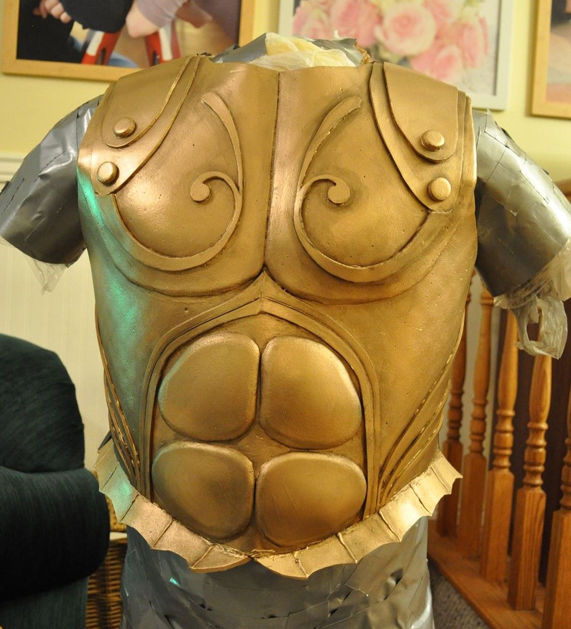 Cosplay Breastplate Armor Pattern