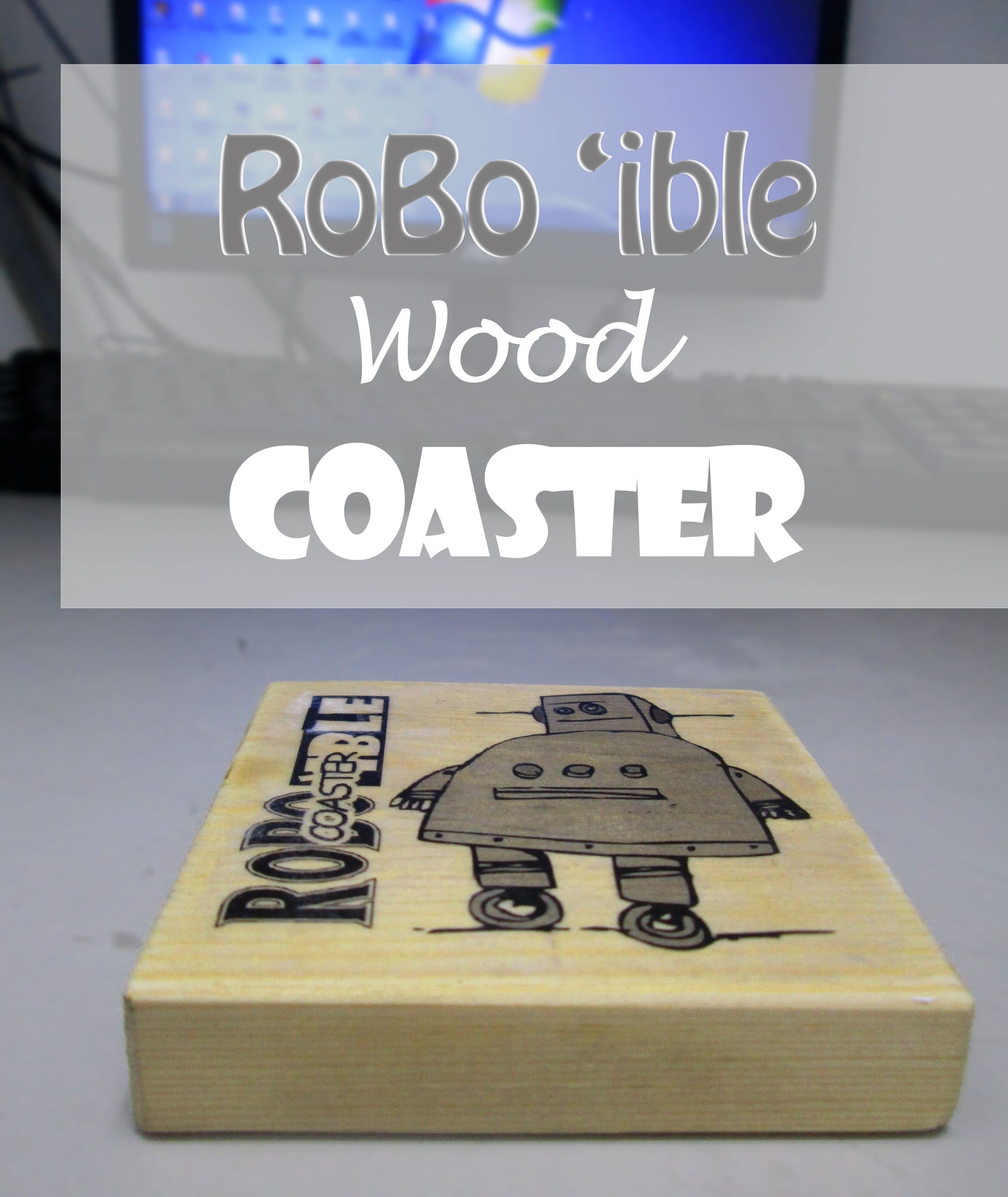 Simple Palette Wood Coaster With Photo-transfer Design : 8 Steps (with ...