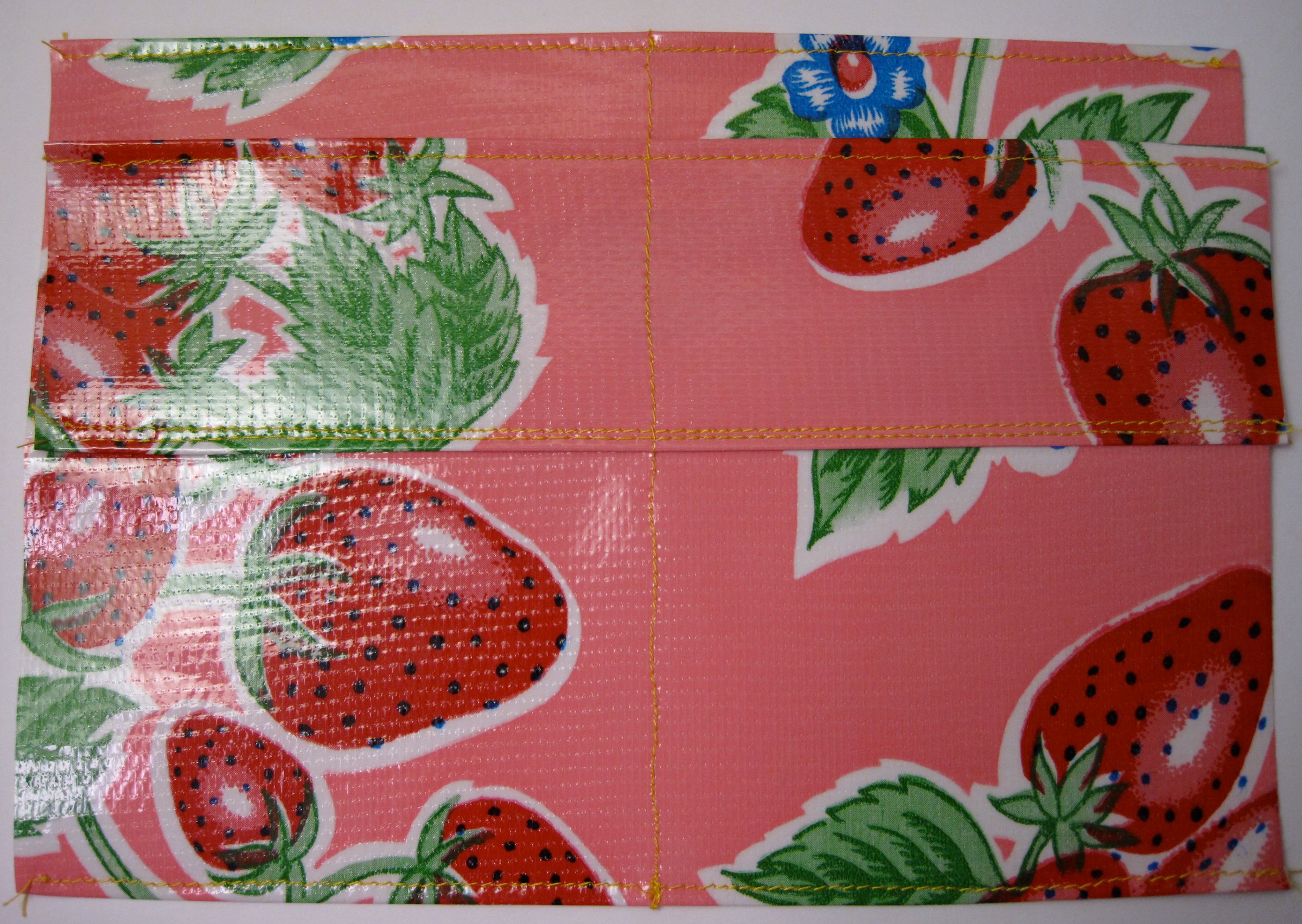 Sew a Simple Oilcloth Wallet : 9 Steps (with Pictures) - Instructables