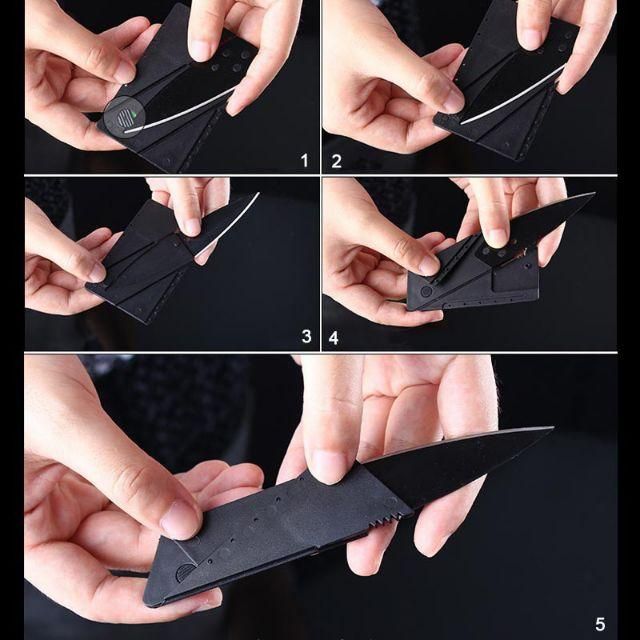How to Make a Credit Card Knife - Cardsharp- : 6 Steps (with Pictures ...