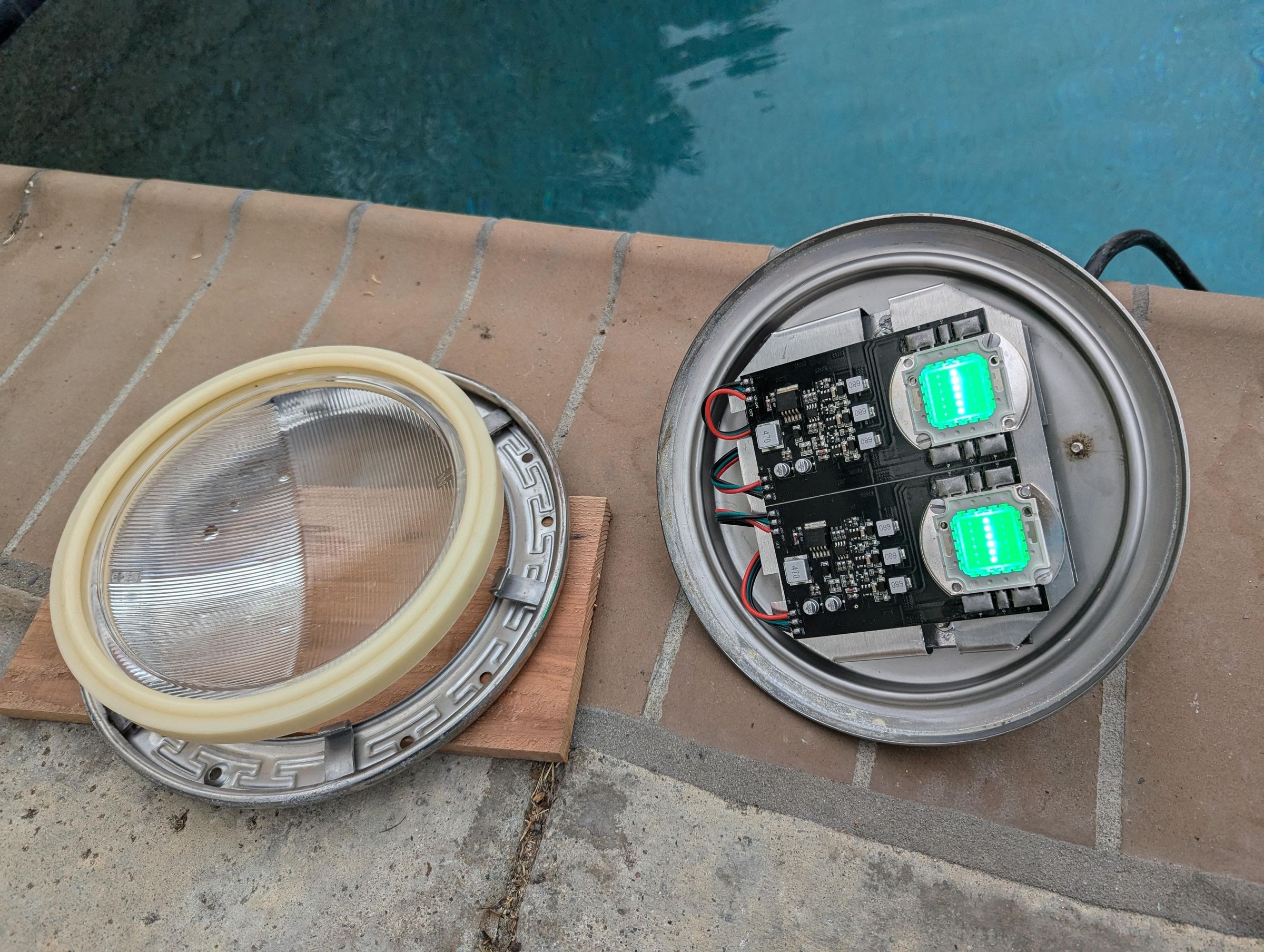 Pentair Intellibrite 5G Retrofit/Upgrade: 26W->40W, WLED, and Wifi ...