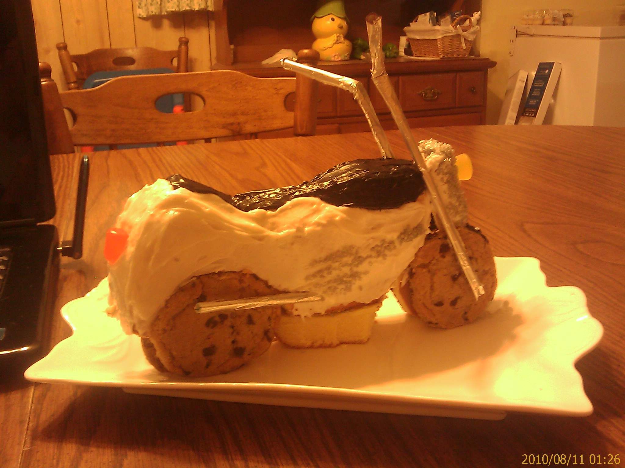 Motorcycle Cake - Instructables