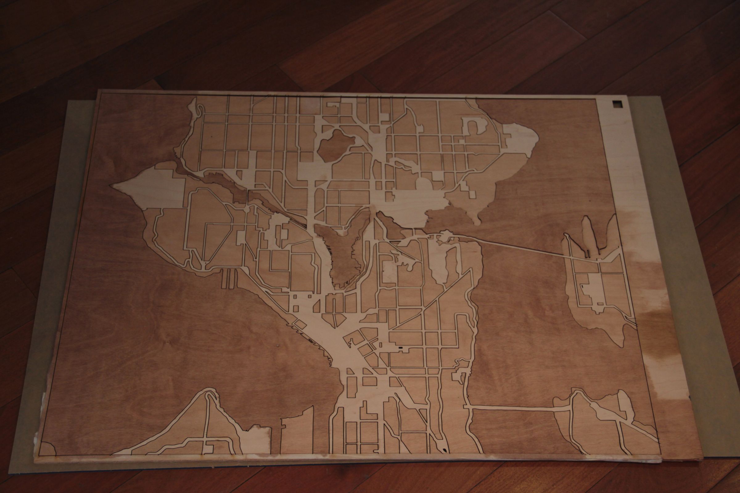 Street Map Wood Inlay : 3 Steps (with Pictures) - Instructables