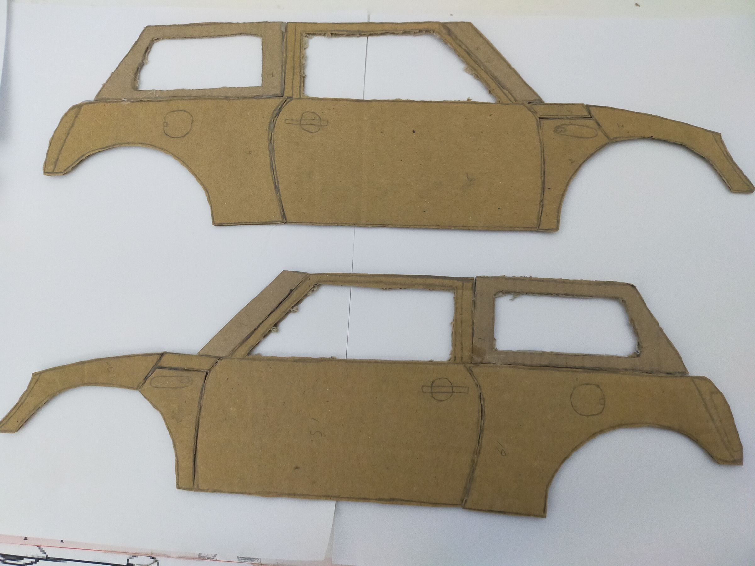 A Cardboard Mini Cooper : 6 Steps - Instructables