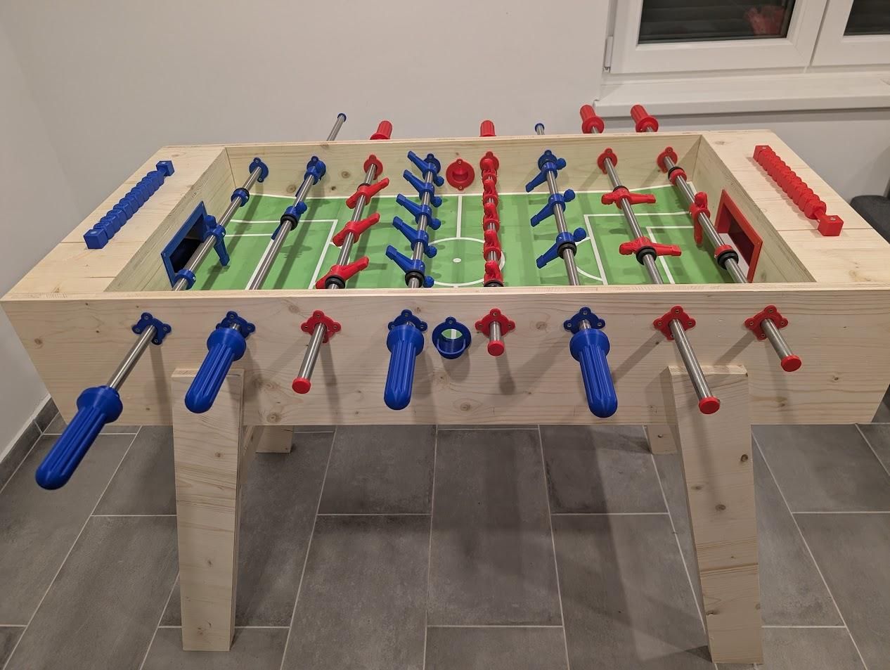 Kid-Sized DIY Foosball Table : 20 Steps (with Pictures) - Instructables