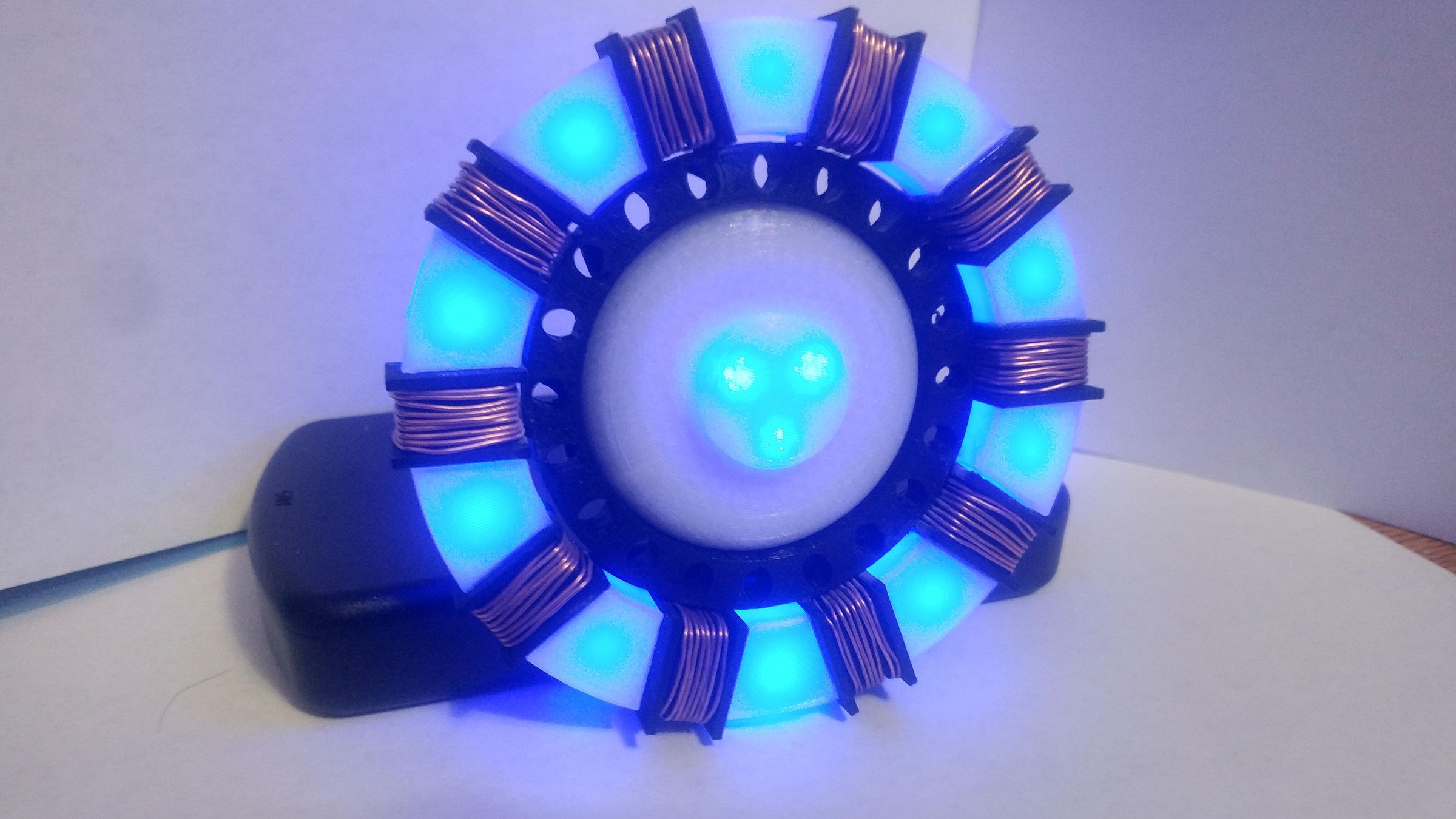 3D Printed Iron Man's Arc Reactor Prop : 8 Steps (with Pictures ...