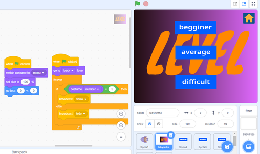 Coding a Maze Game With Scratch : 7 Steps - Instructables