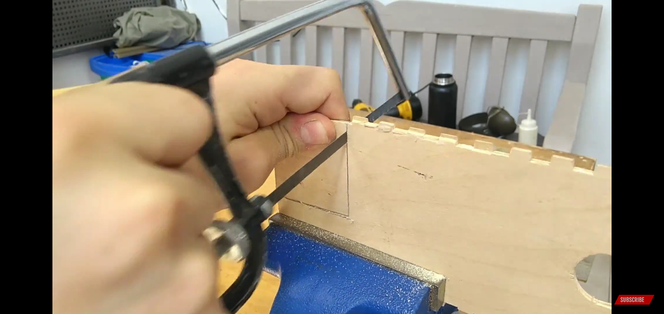 DIY Magnetic 3-in-1 Hand Saw Guide - Cut Straight & Square Without ...