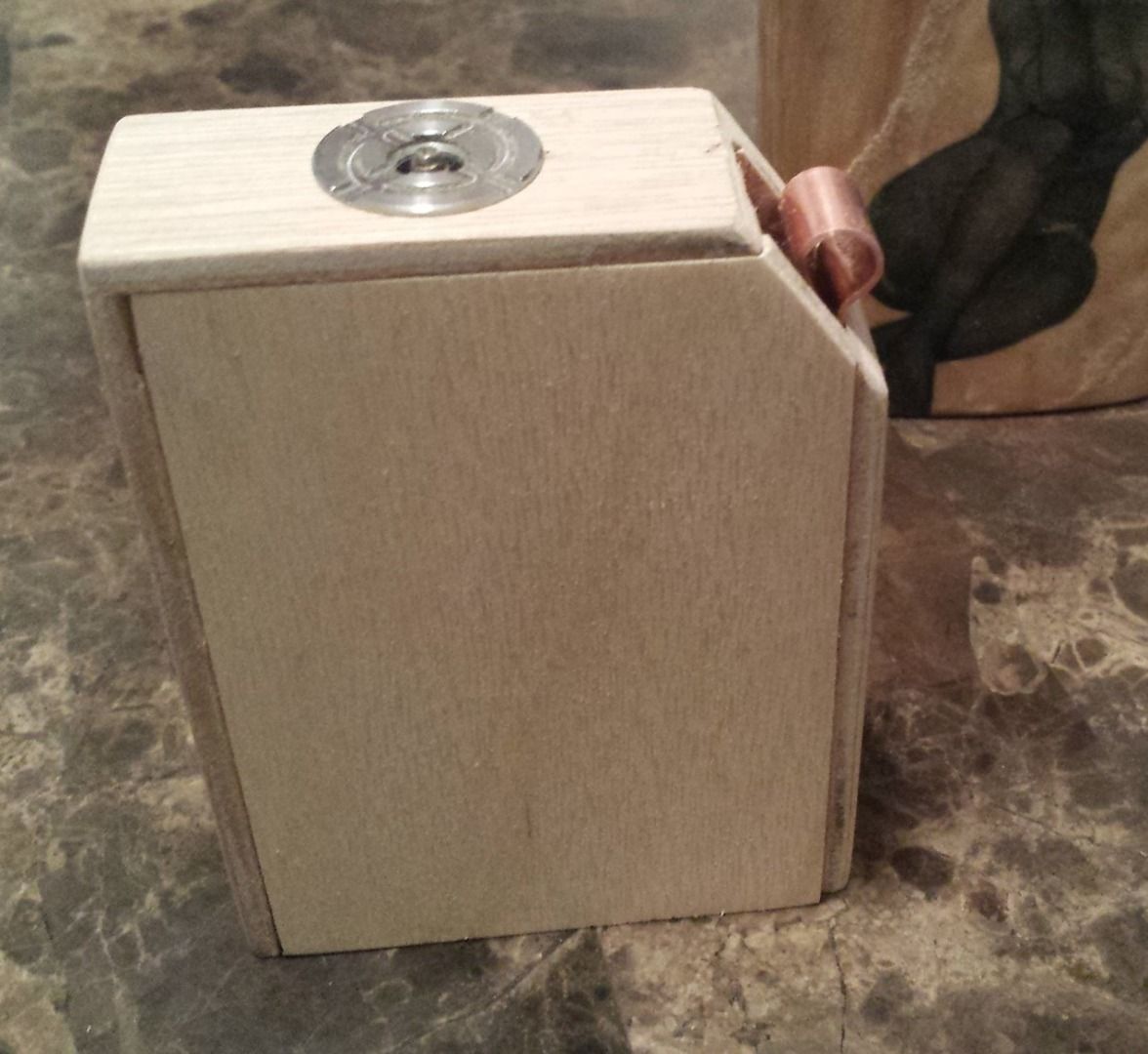 Wood Vape Mod Box Levermod™ - Instructables