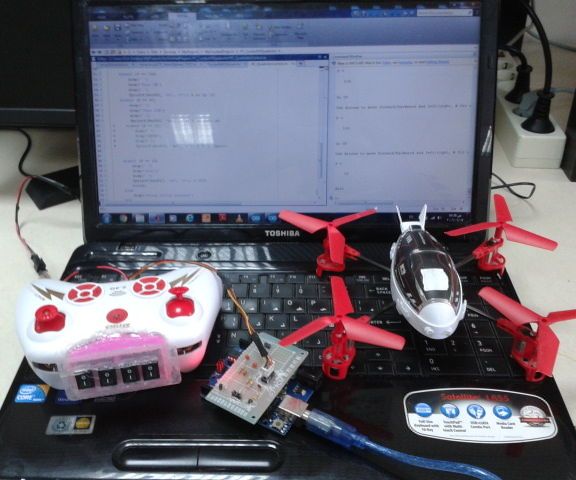 Transform Your RC Quadrotor Into a Computer Controlled Quadrotor (The ...