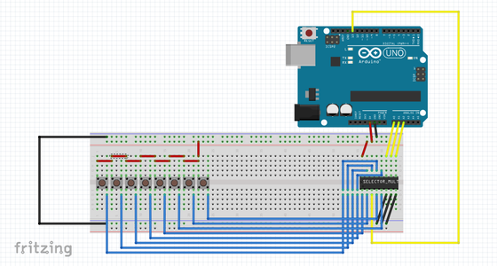 Arduino Keyboard With Computer Interface 3 Steps Instructables 9909