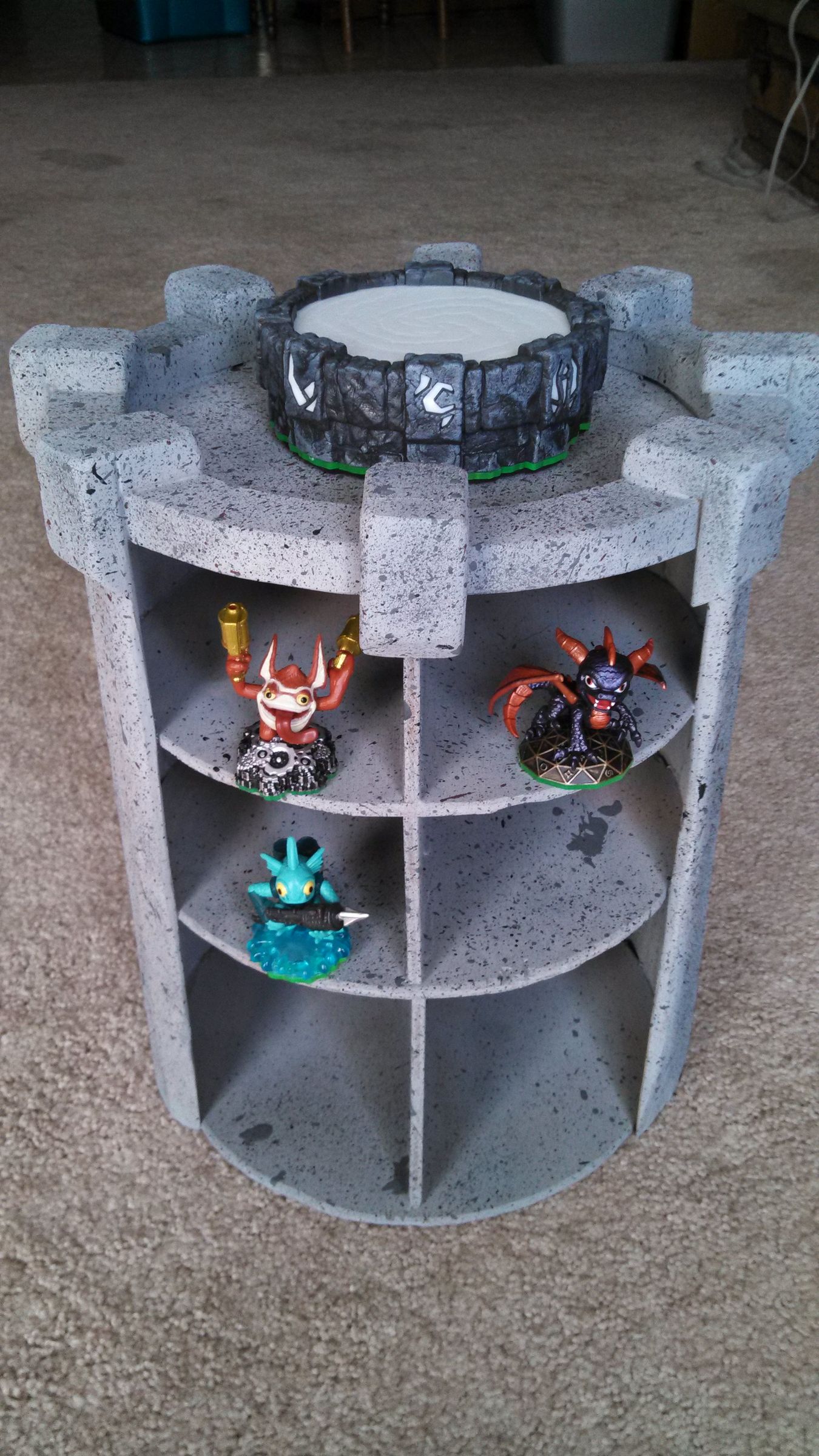Skylanders Storage Tower for Less Than $20 : 5 Steps (with Pictures ...