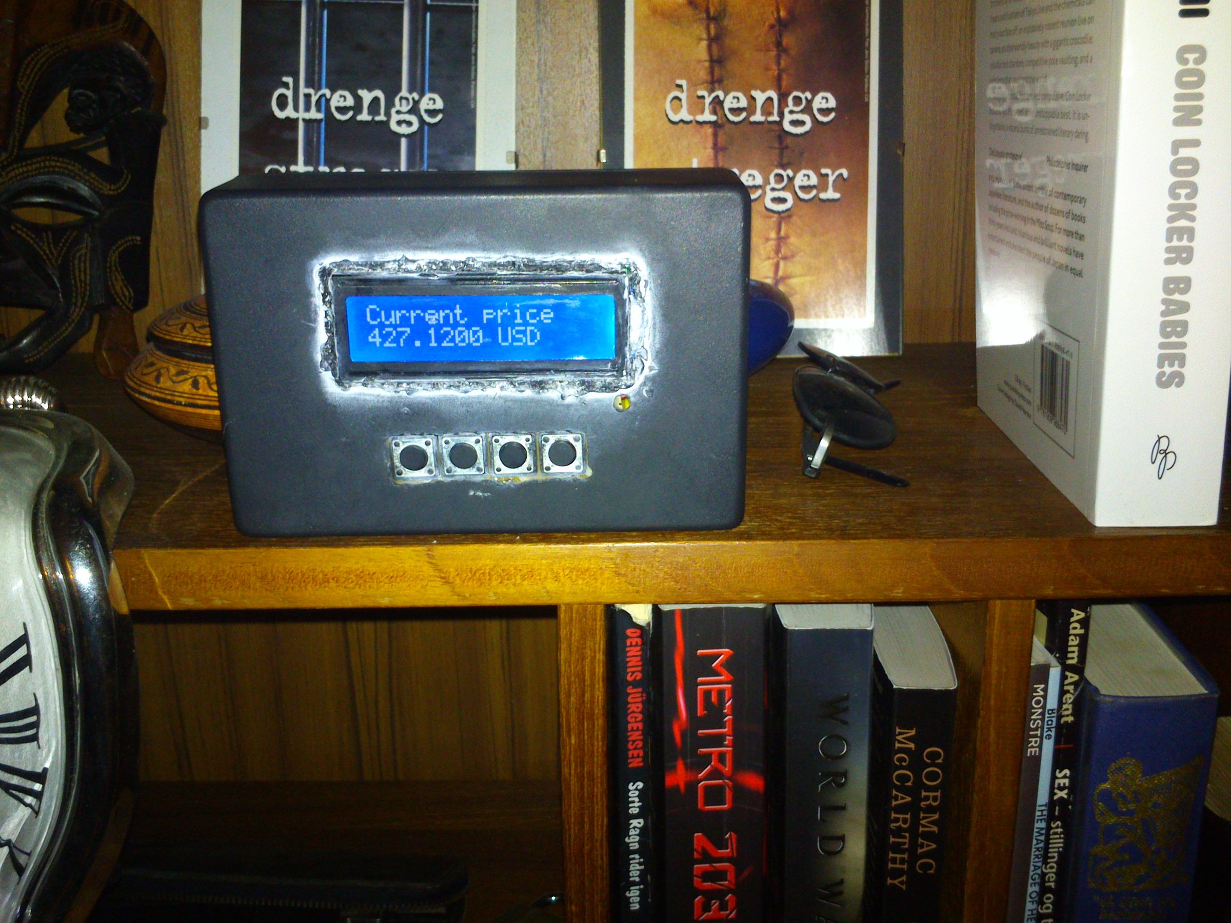 Bitcoin Price Ticker (almost) From Scratch Using Arduino As ISP : 6 ...