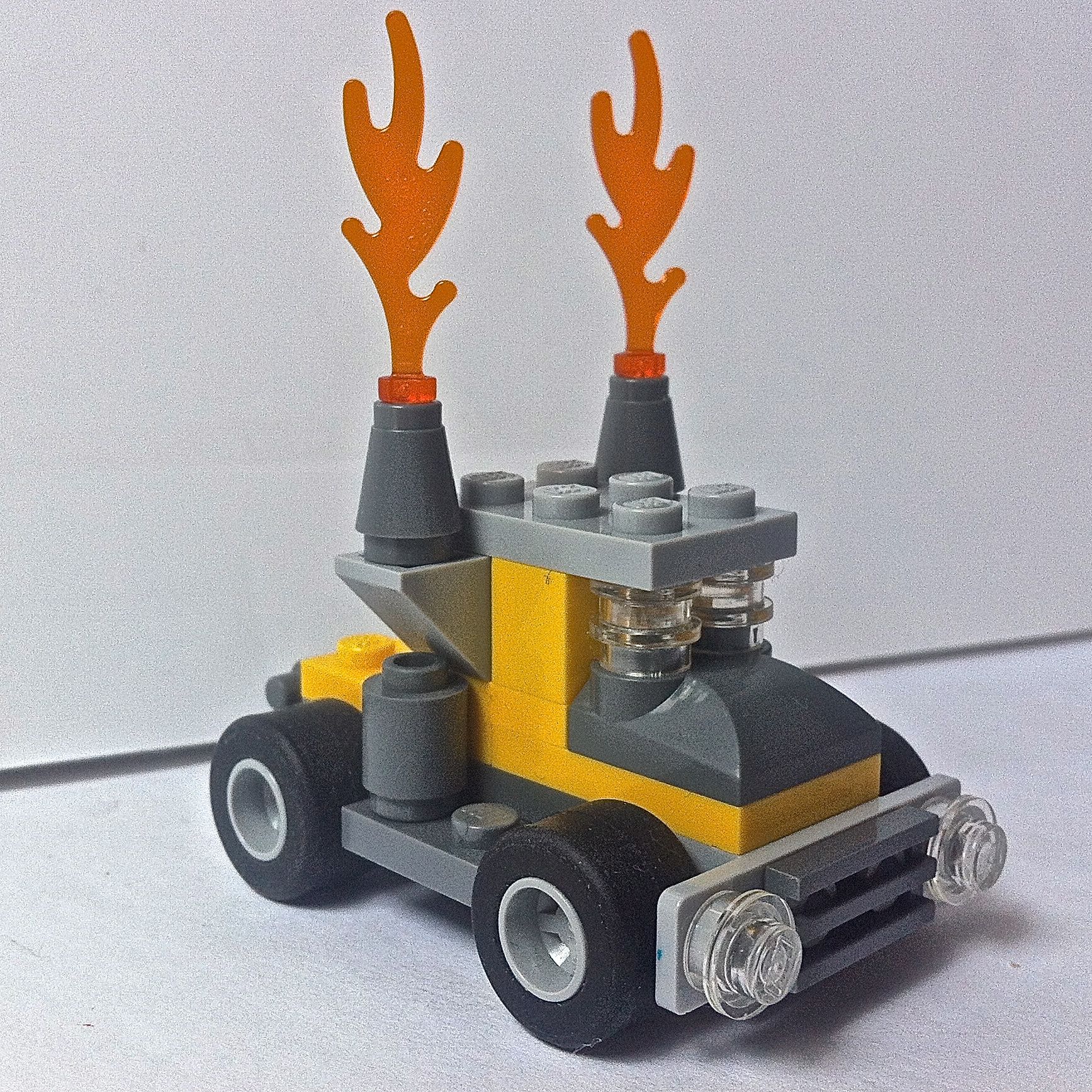 Mini Lego Wheeler : 5 Steps - Instructables