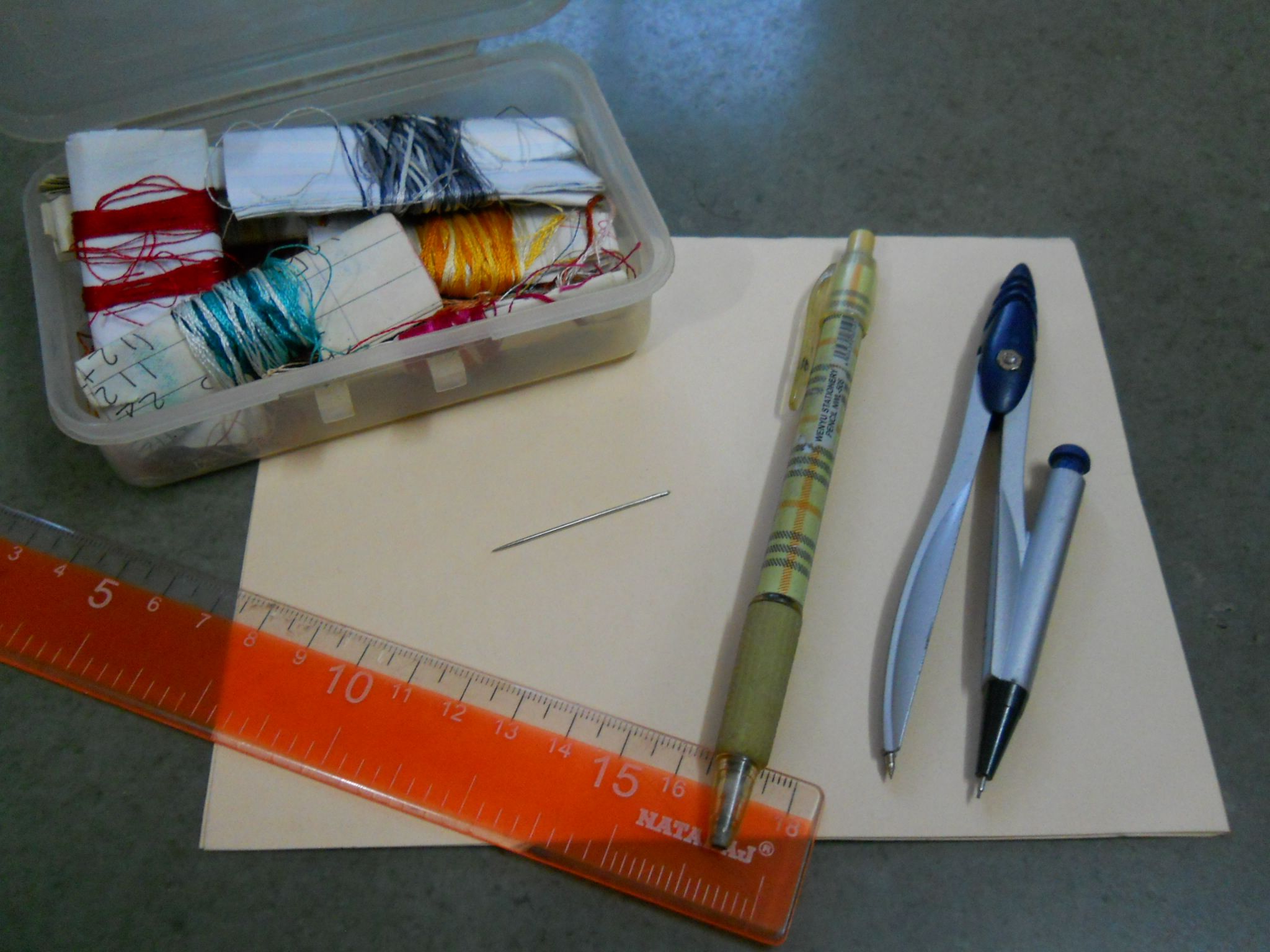 Silk Thread Design Card : 6 Steps (with Pictures) - Instructables