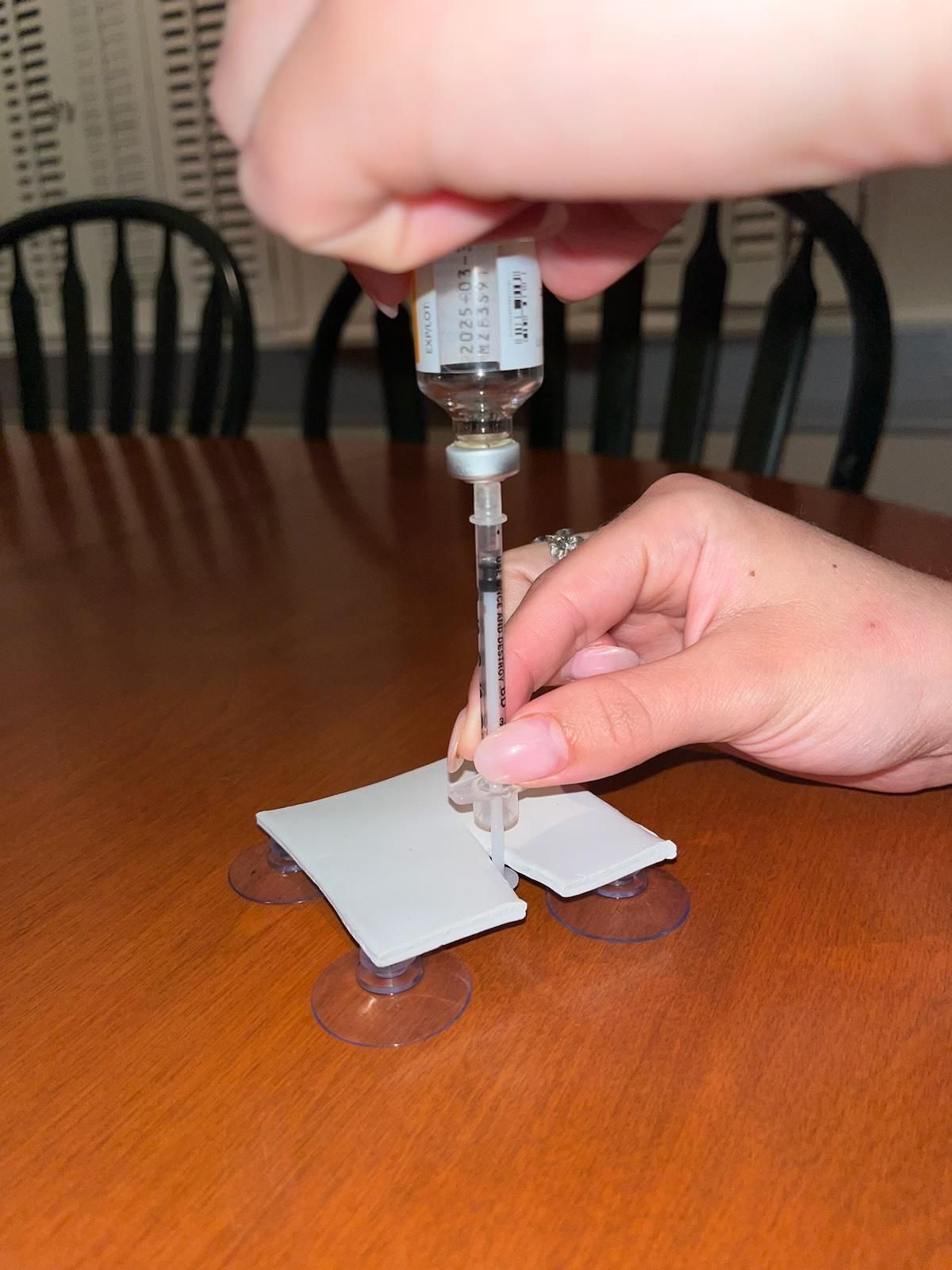 Syringe Drawing Aid - "Insulin Draw Ez" : 3 Steps (with Pictures ...