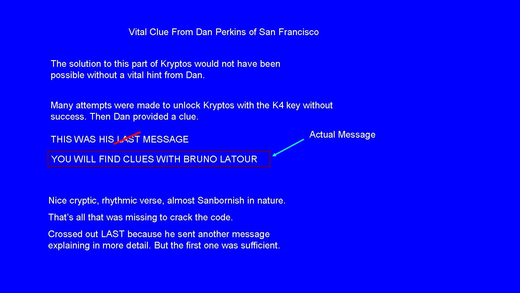 How to Solve Sanborn's Kryptos: Part 10 - K4 Final Solution Part 1 : 11 ...