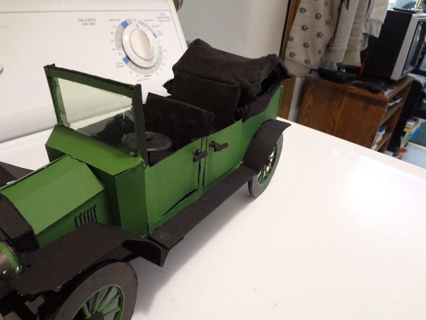 Classic Convertible Cardboard Electric Car. : 16 Steps (with Pictures ...