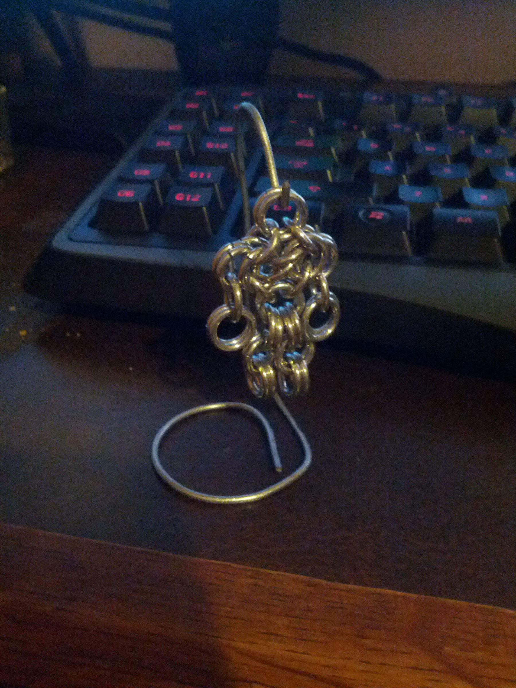 Mail Man Charm (chain Maille) : 4 Steps (with Pictures) - Instructables