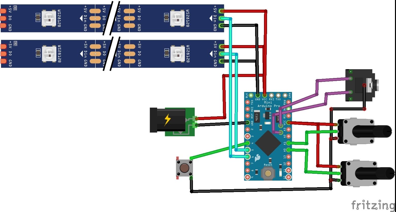 Vu Meter Using Neopixel Leds : 8 Steps (with Pictures) - Instructables