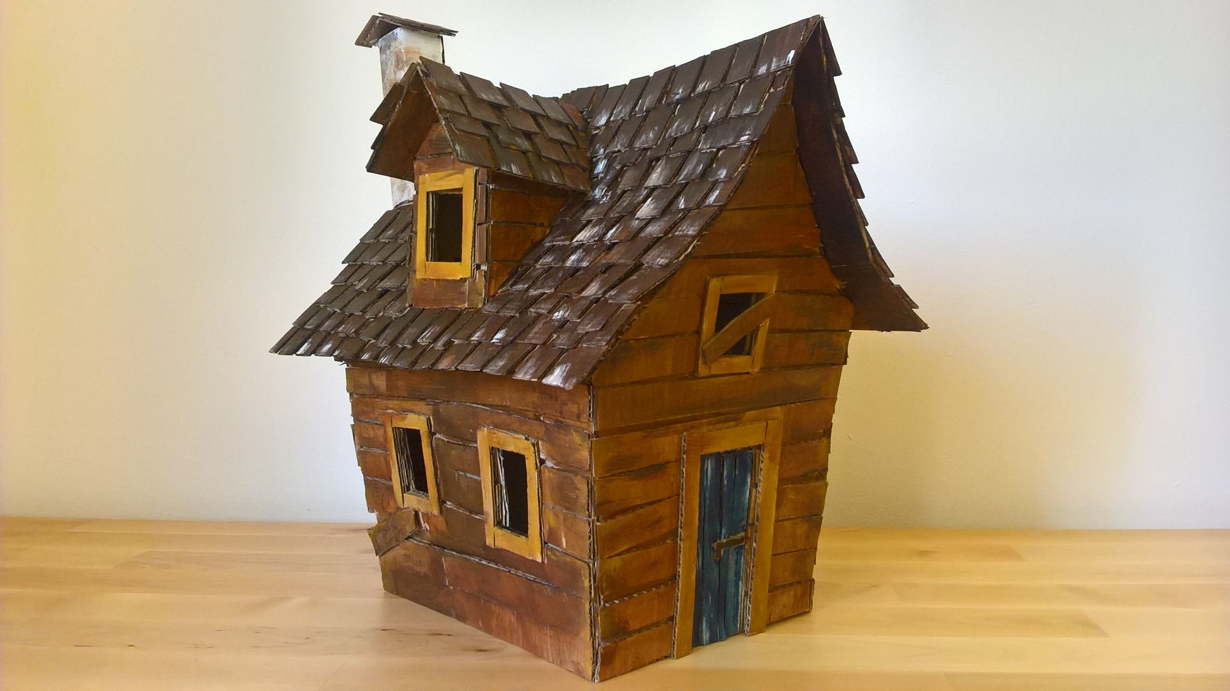 DIY Witch House Using Recycled Cardboard. : 5 Steps - Instructables