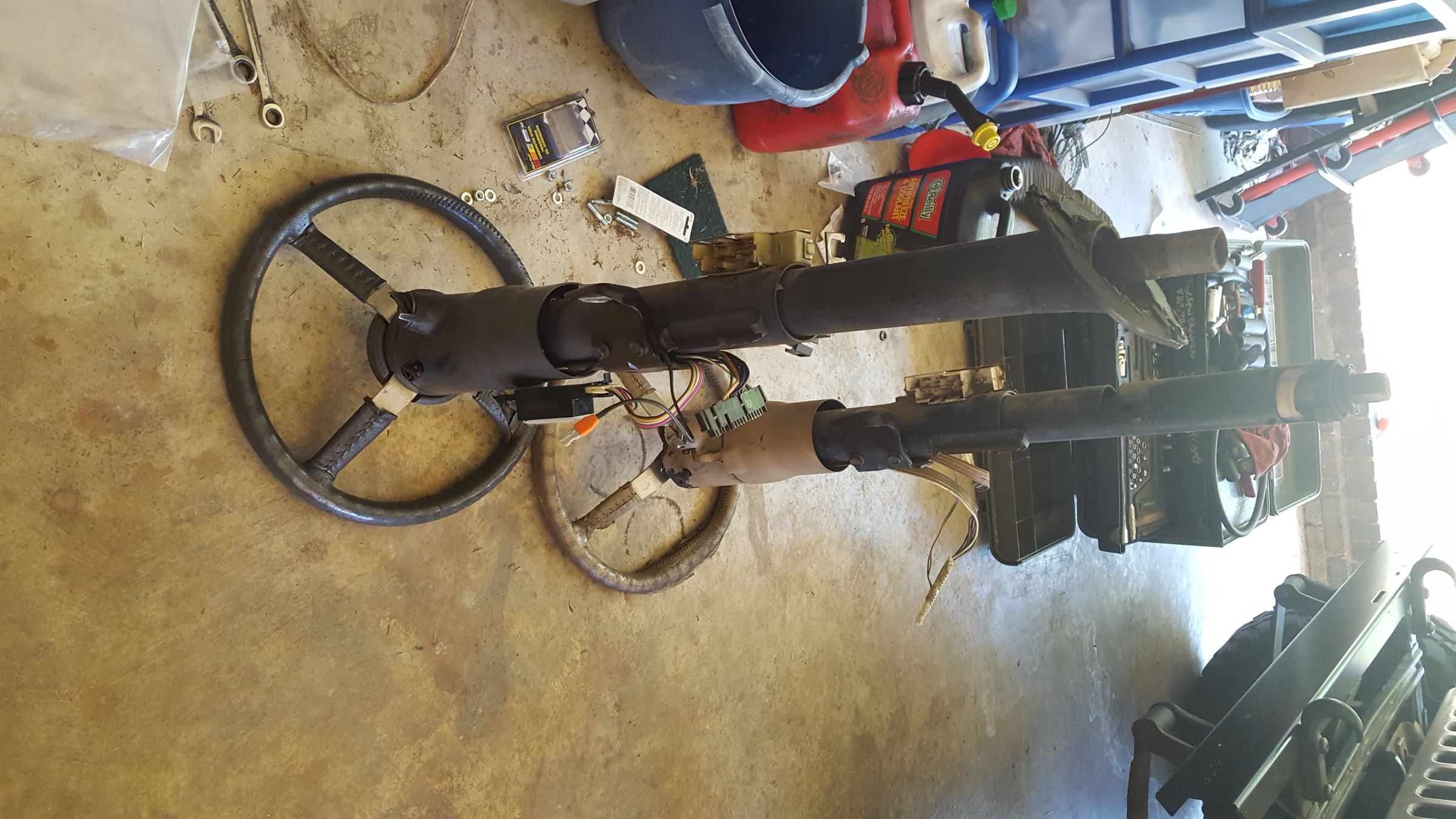 Jeep Wrangler YJ to XJ Steering Column Swap : 6 Steps - Instructables