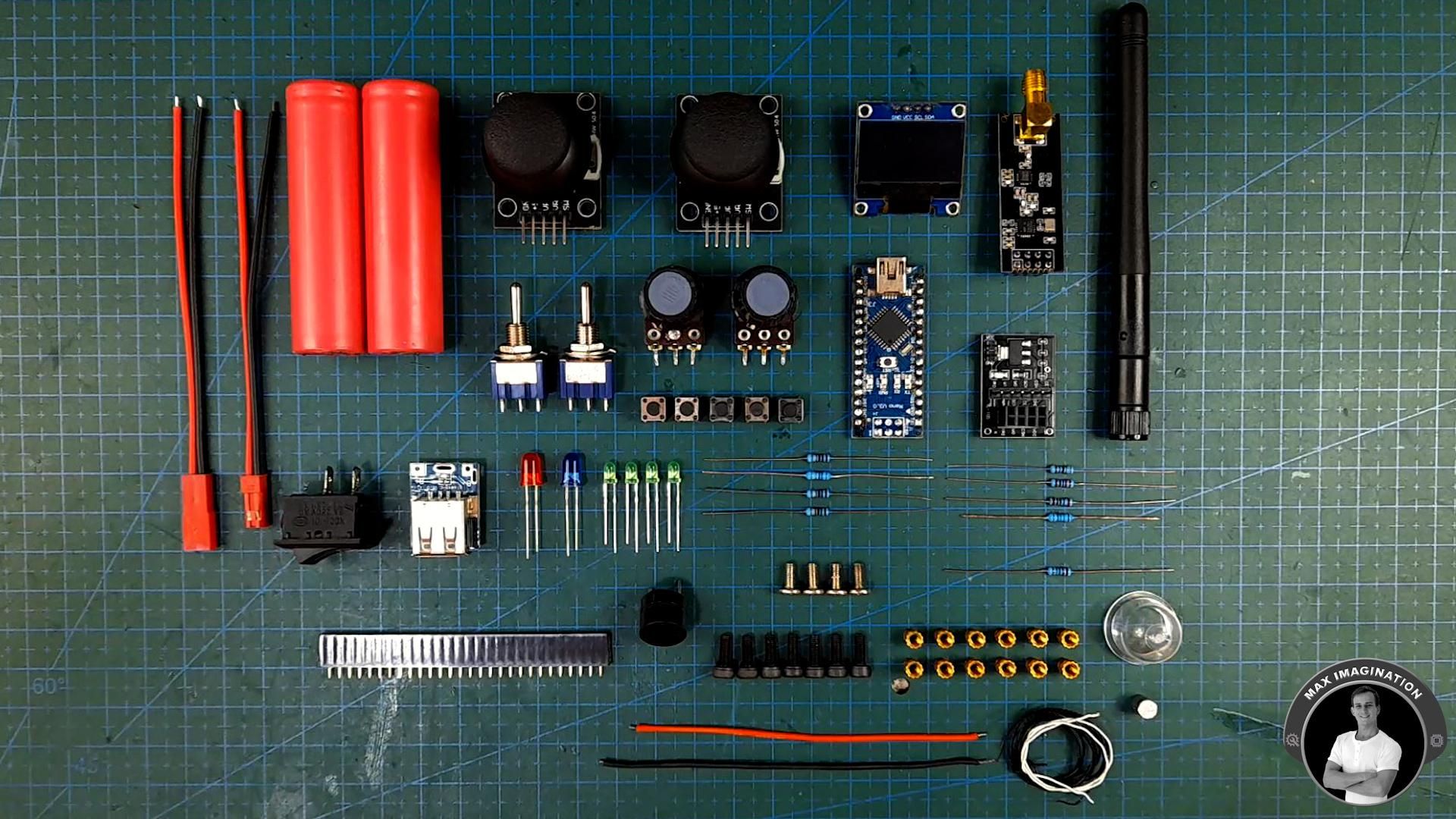 Build an Arduino Pistol-grip Transmitter for RC Cars With 1KM Range ...