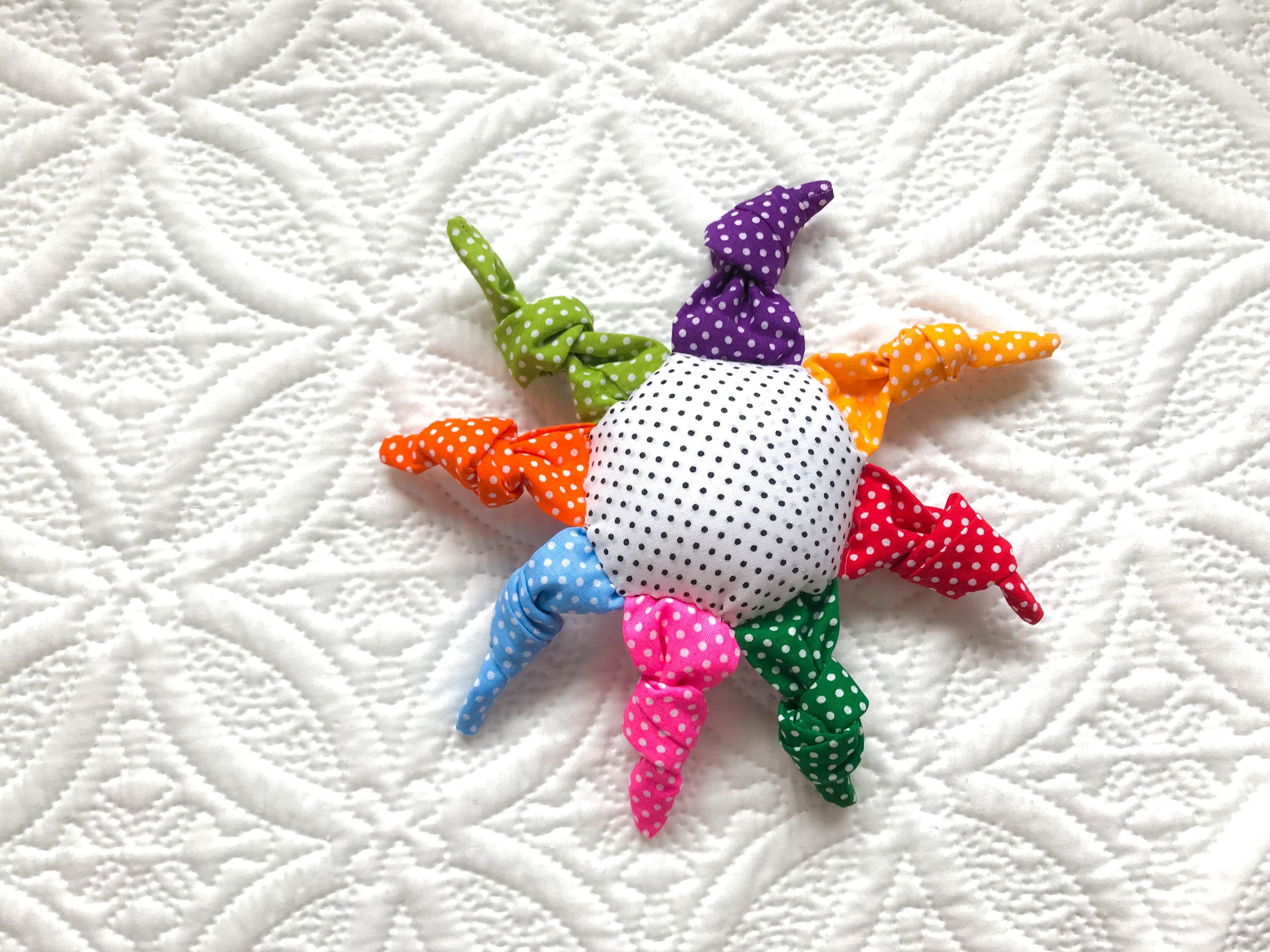 Rainbow Sun Baby Toy Rattle : 6 Steps (with Pictures) - Instructables