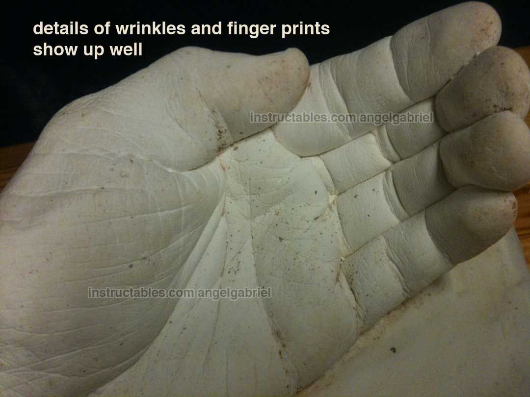 Plaster Alginate Casts of My Hand DIY : 5 Steps (with Pictures ...